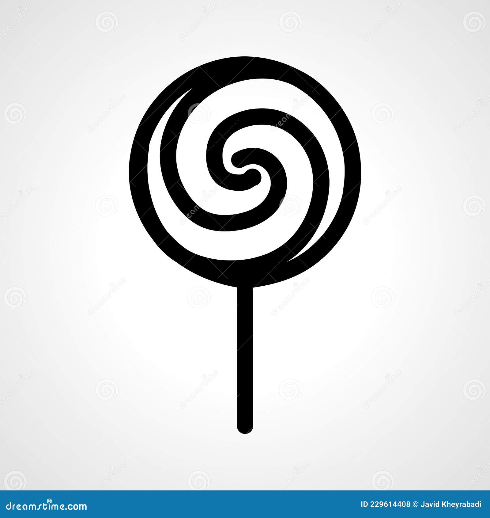 Lollipop Line Icon. Lollipop Linear Outline Icon Stock Vector ...