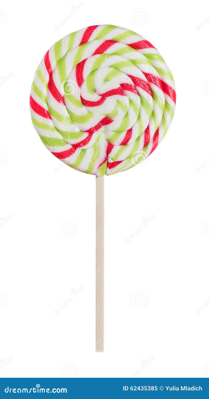 Lollipop on white stock image. Image of candy, lollypop - 62435385