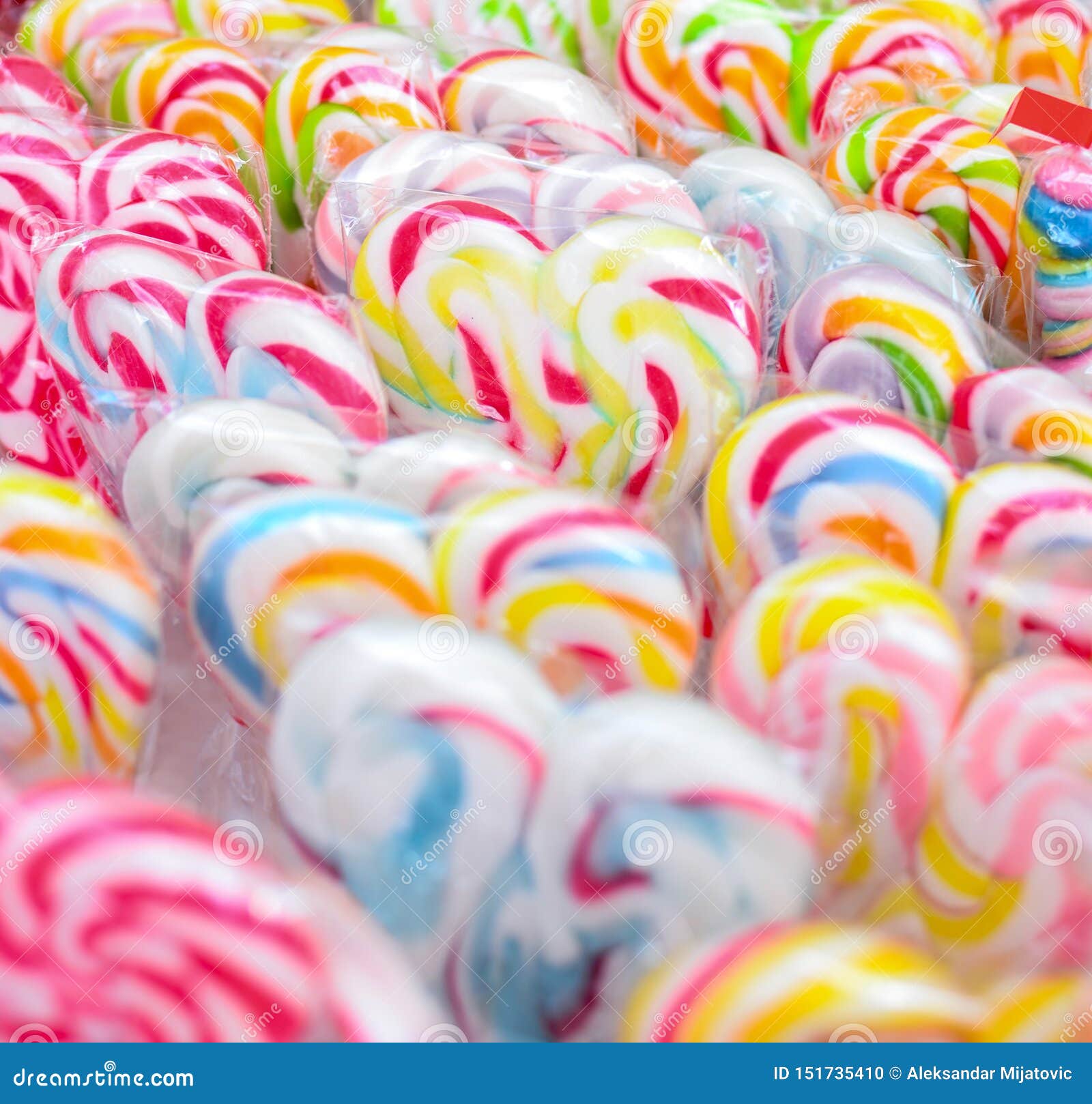 Lollipops background stock photo. Image of food, stick - 151735410