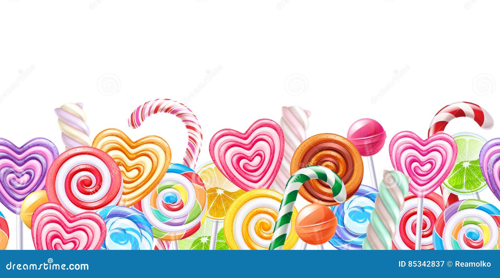 Candy Border Frame Invitation Card Royalty-Free Stock Photography ...