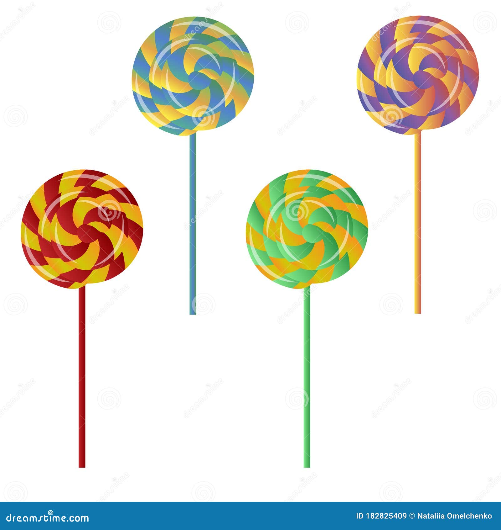 Lollipops Icon Vector From Tipical Spanish Collection. Thin Line ...