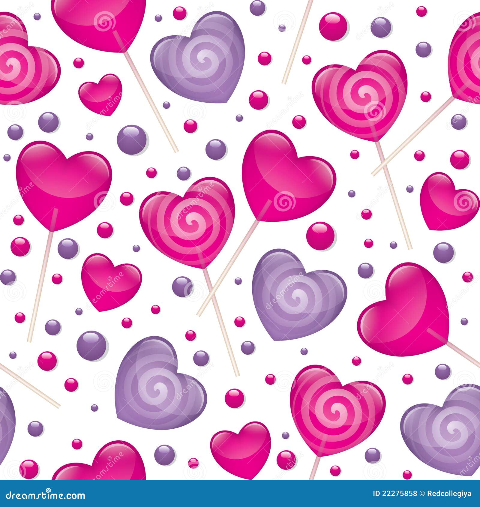 Lollipops seamless pattern stock vector. Illustration of glamour - 22275858