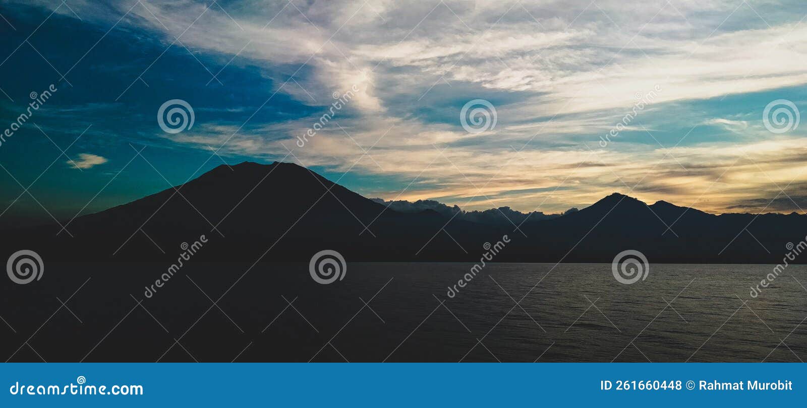 Lombok sunset great cloud stock photo. Image of lombok - 261660448