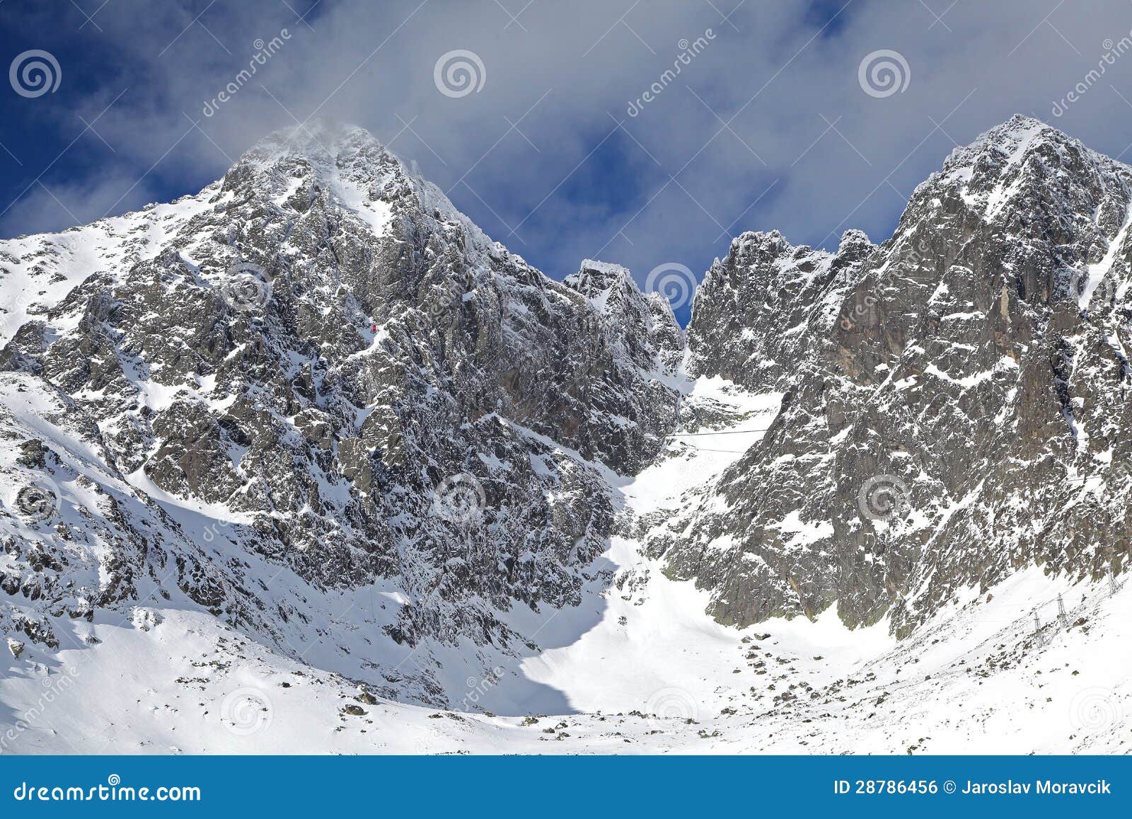 Lomnicky Stit - Peak In High Tatras, Slovakia Royalty-Free Stock Photo ...