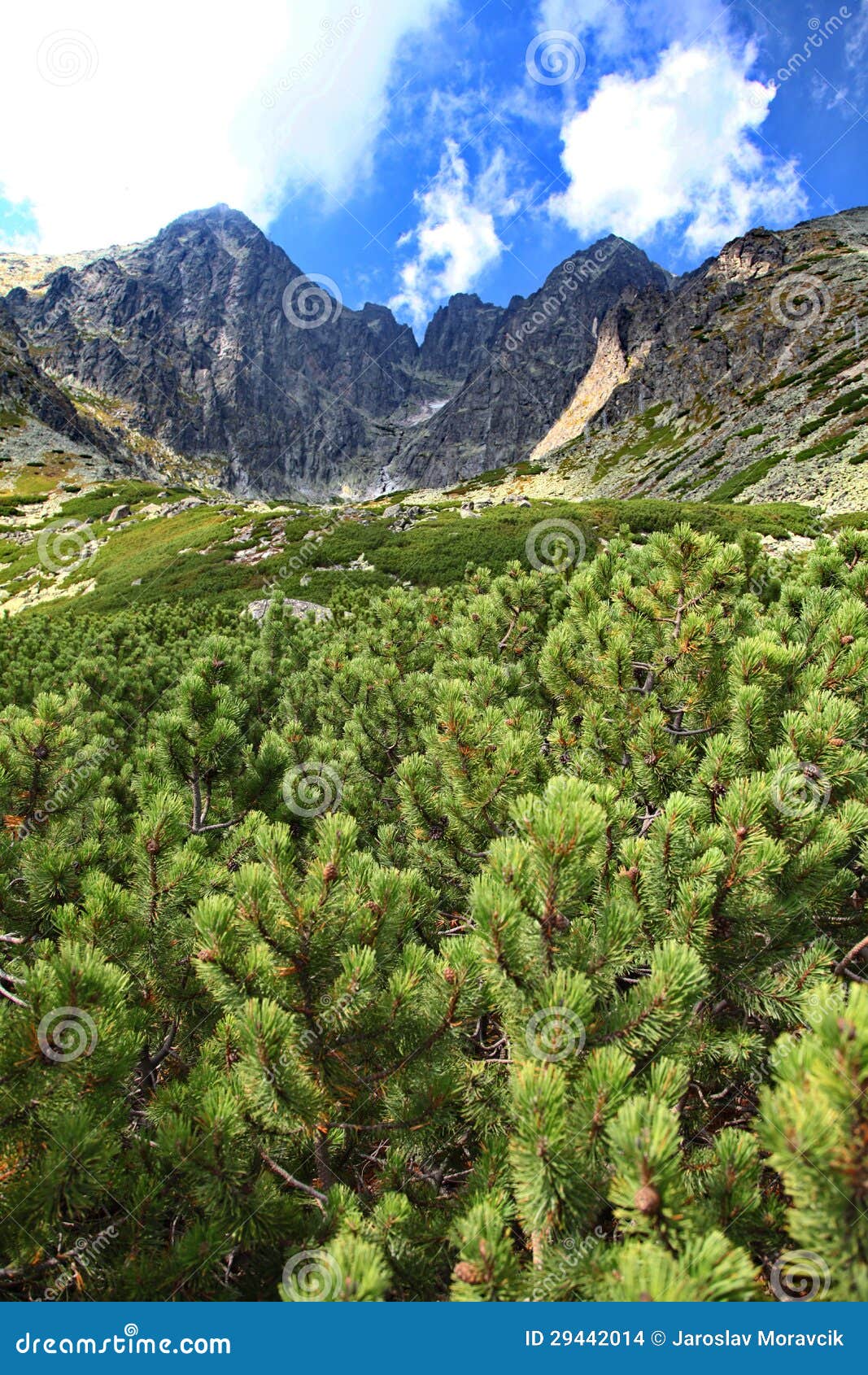 Lomnicky Stit - Peak in High Tatras Mountains Stock Photo - Image of ...