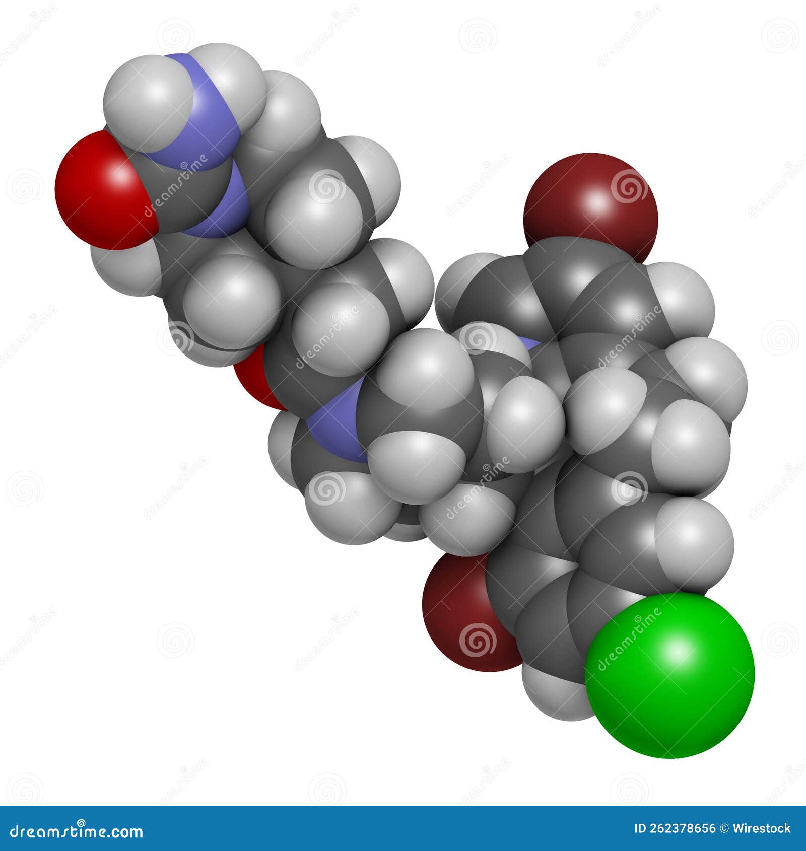 Lonafarnib Molecule 3d, Molecular Structure, Ball And Stick Model ... Lonafarnib Molecule 3d, Molecular Structure, Ball And Stick Model ...