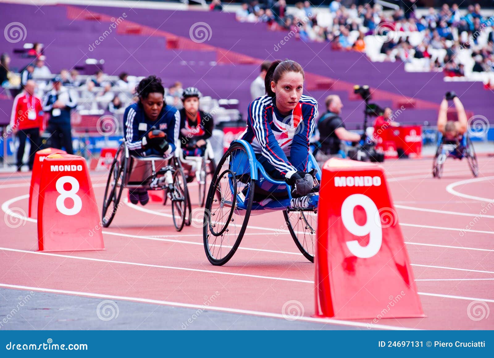 London 2012: Athletes on Wheelchair Editorial Photo - Image of london ...
