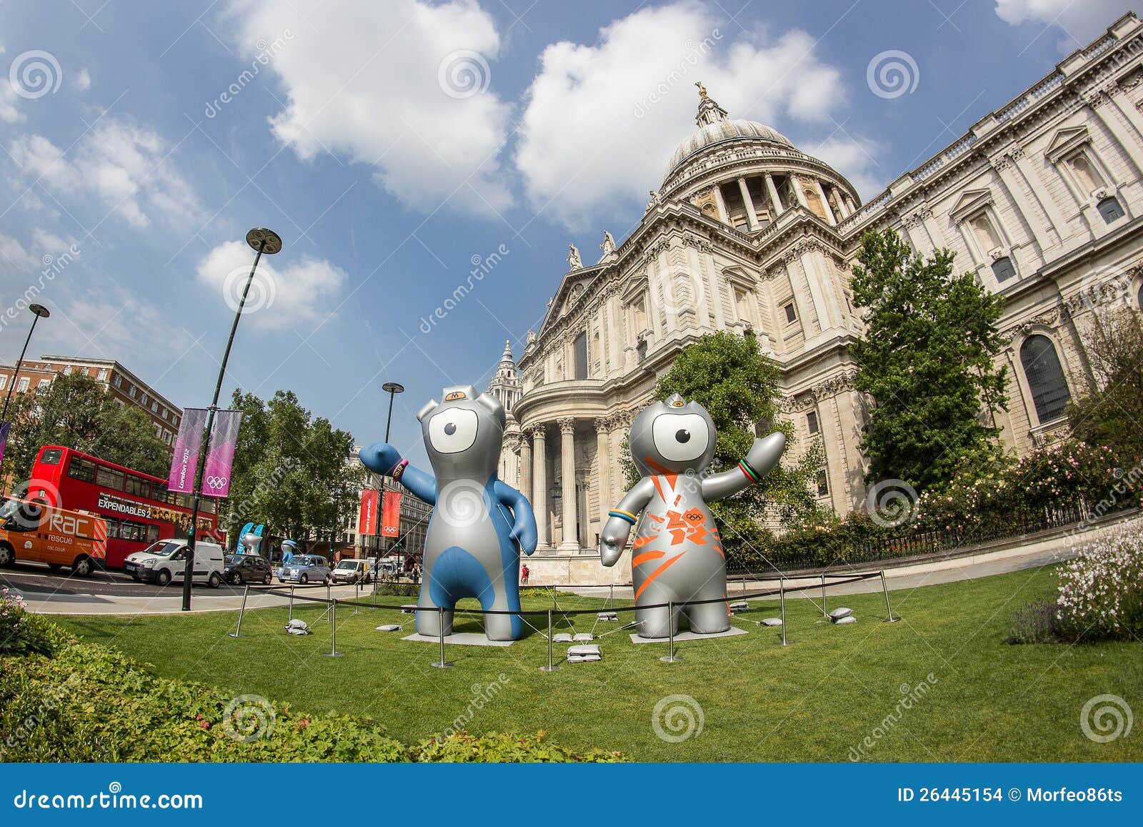 London 2012 Olympics Mascot Editorial Stock Image - Image of capital ...