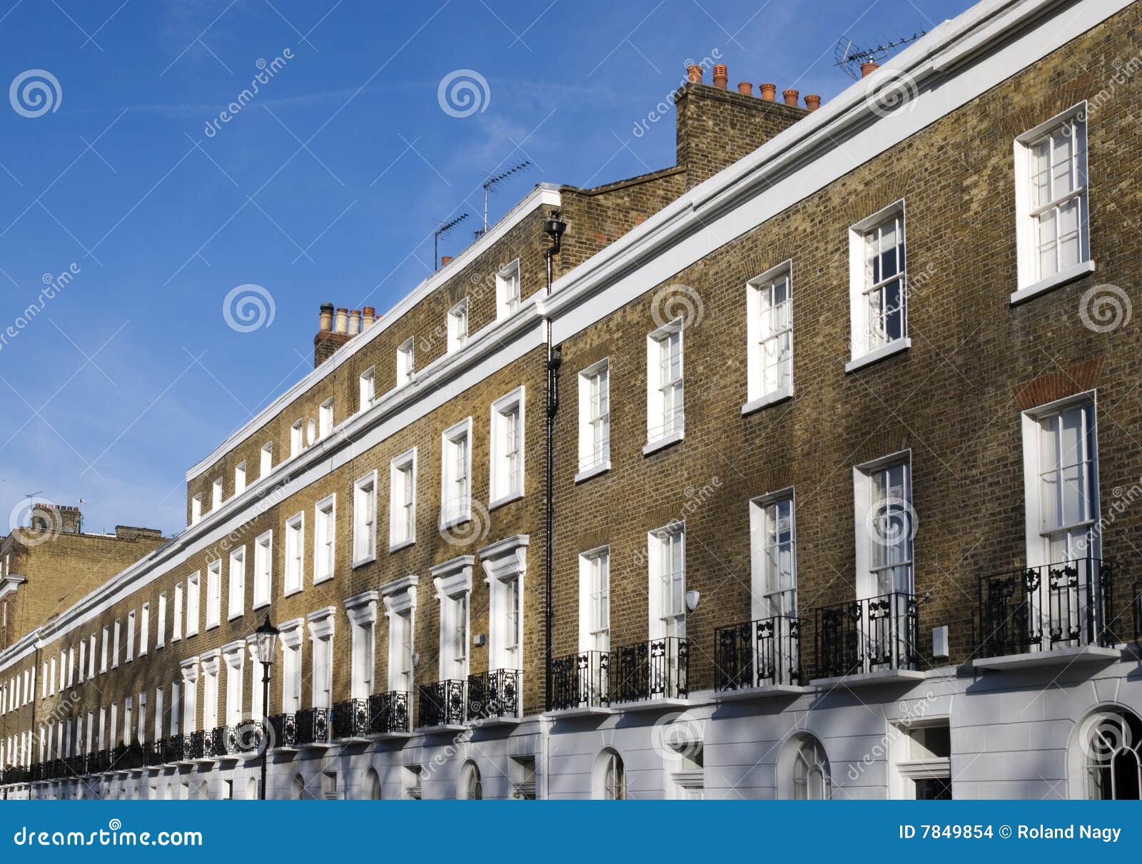 London apartments stock photo. Image of terraced, england - 7849854