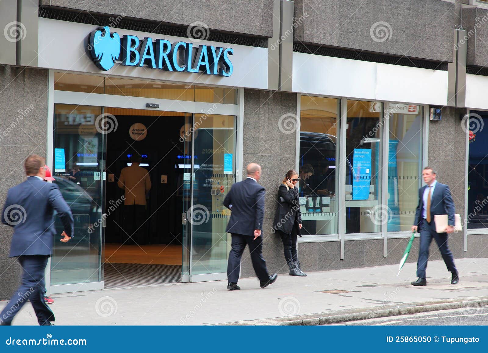 London - Barclays Bank editorial image. Image of united - 25865050