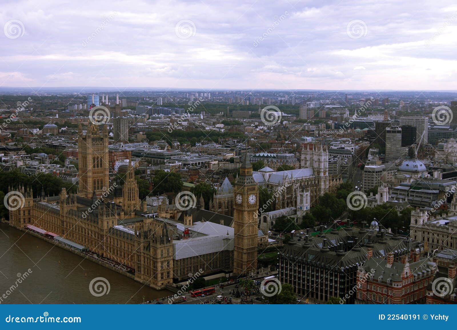 London birds eye view stock image. Image of tower, england - 22540191