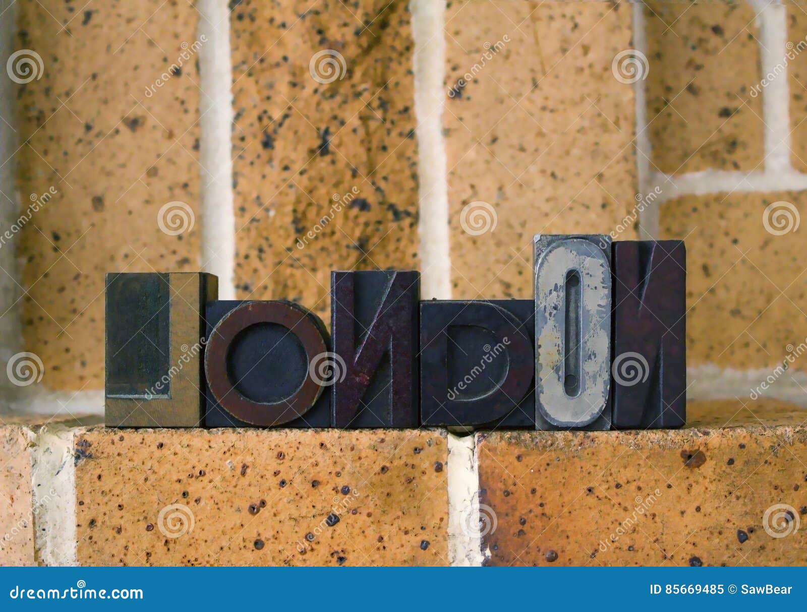 London Block Print stock image. Image of worn, texture - 85669485