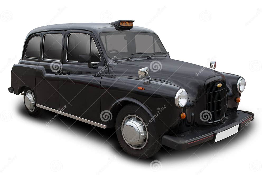 London Cab stock photo. Image of iconic, england, silhouette - 32833934
