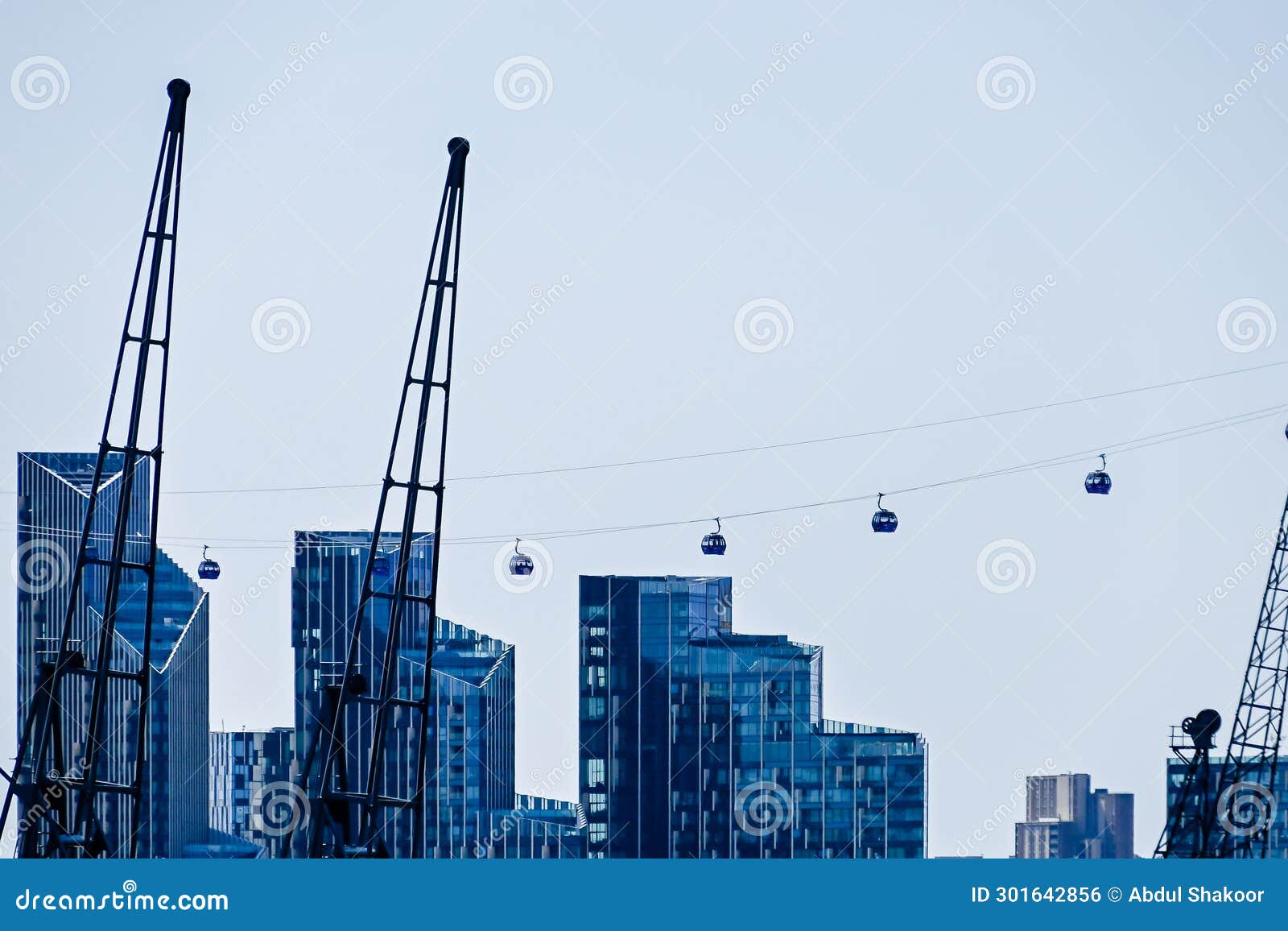 IFS Cloud Royal Docks Gondola Lift Station, Editorial Photo - Image of ...
