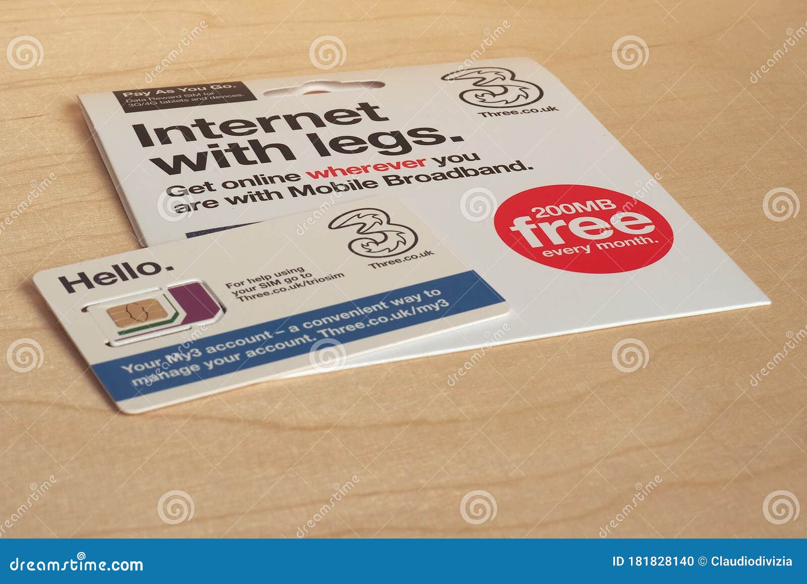 LONDON - CIRCA APRIL 2020: Three Sim Card Editorial Image - Image of ...