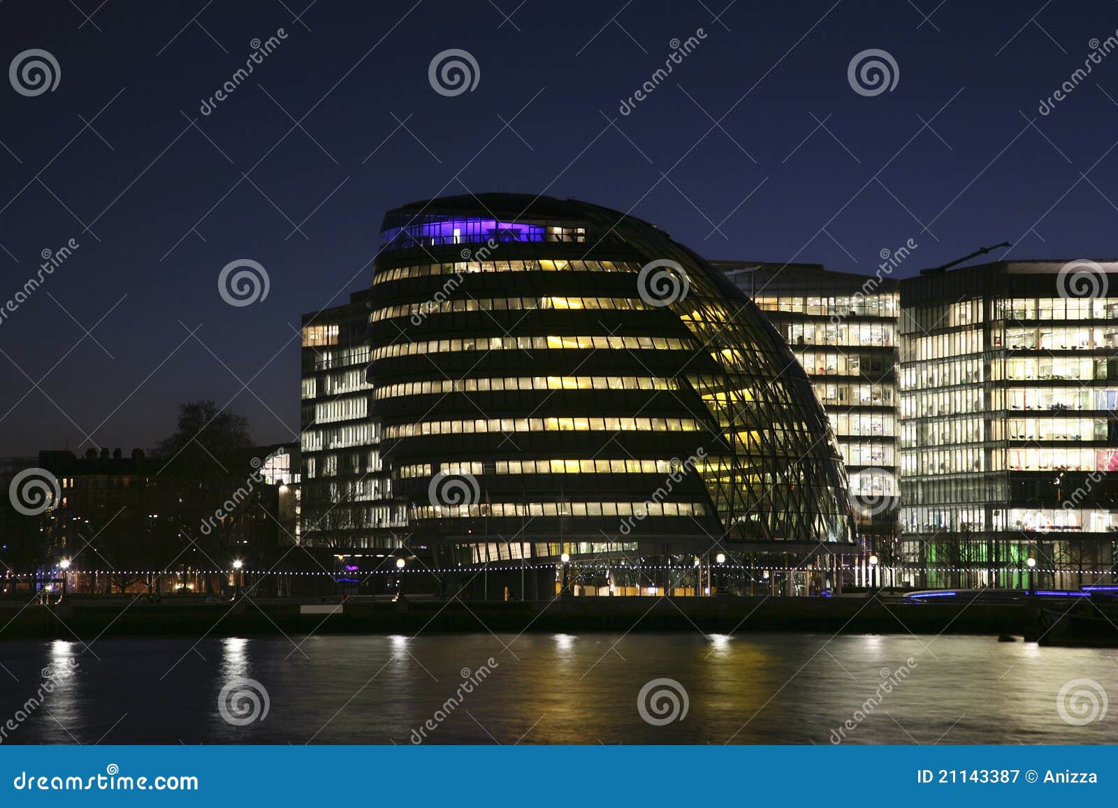 London City Hall stock image. Image of city, famous, contemporary ...