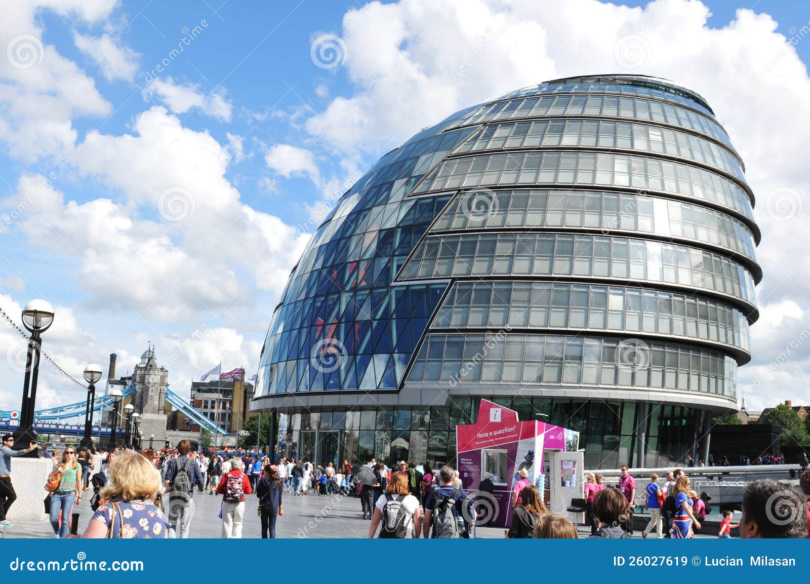London City Hall editorial stock image. Image of landmarks - 26027619