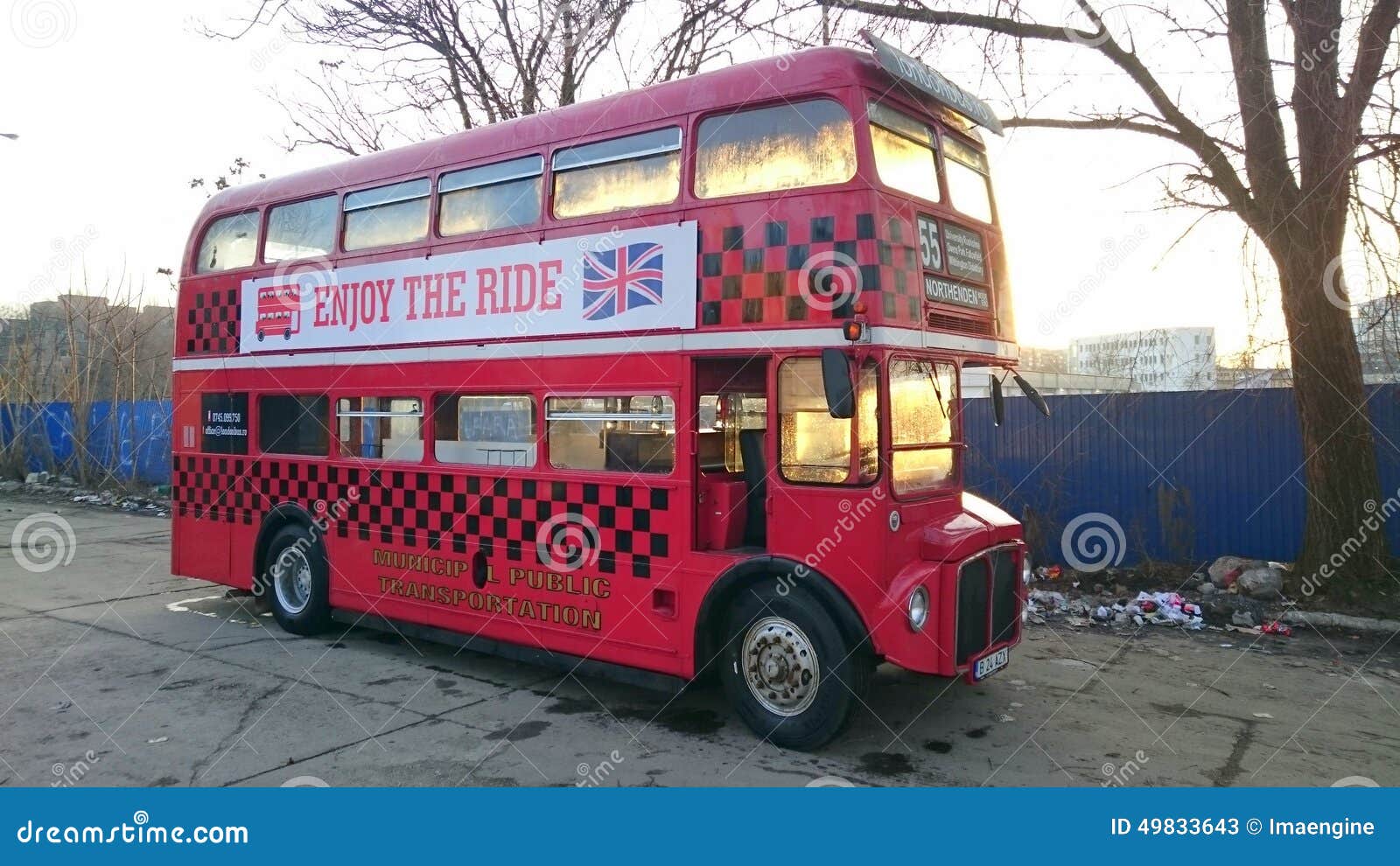 London Classic Double Decker Editorial Stock Photo - Image of decks ...