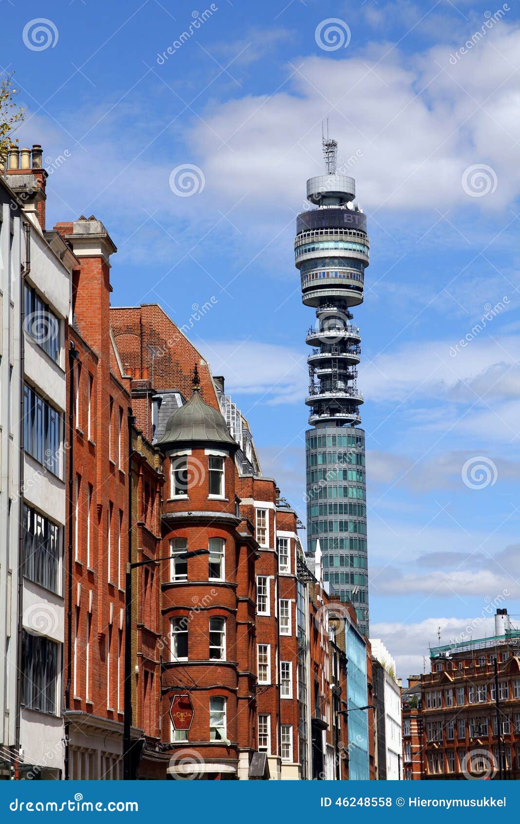 London Communications Tower Editorial Stock Photo - Image of ...