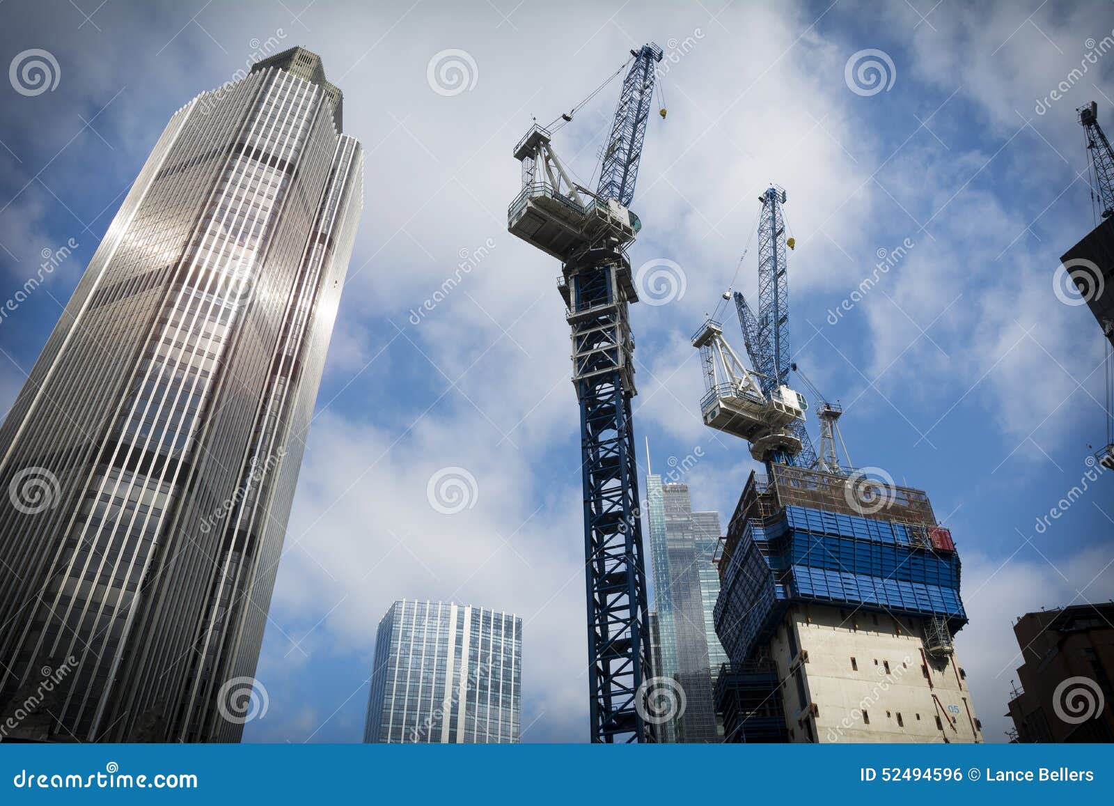 London construction editorial photo. Image of london - 52494596