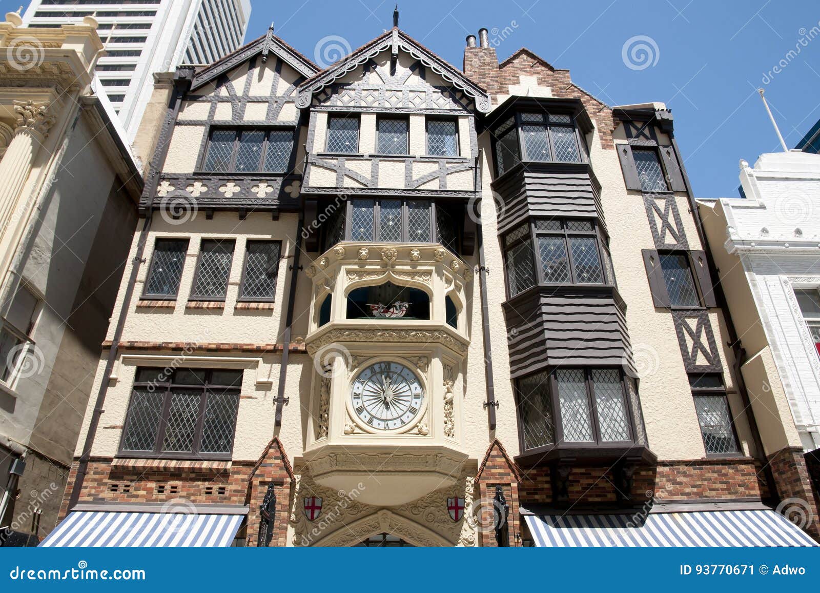 London Court - Perth - Australia Stock Image - Image of urban, city ...