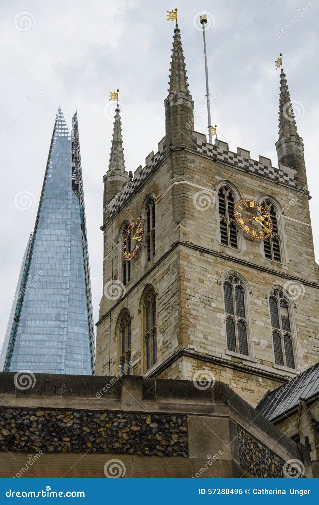 London Die Scherbe - Modern Und Historisch Redaktionelles Foto - Bild ...
