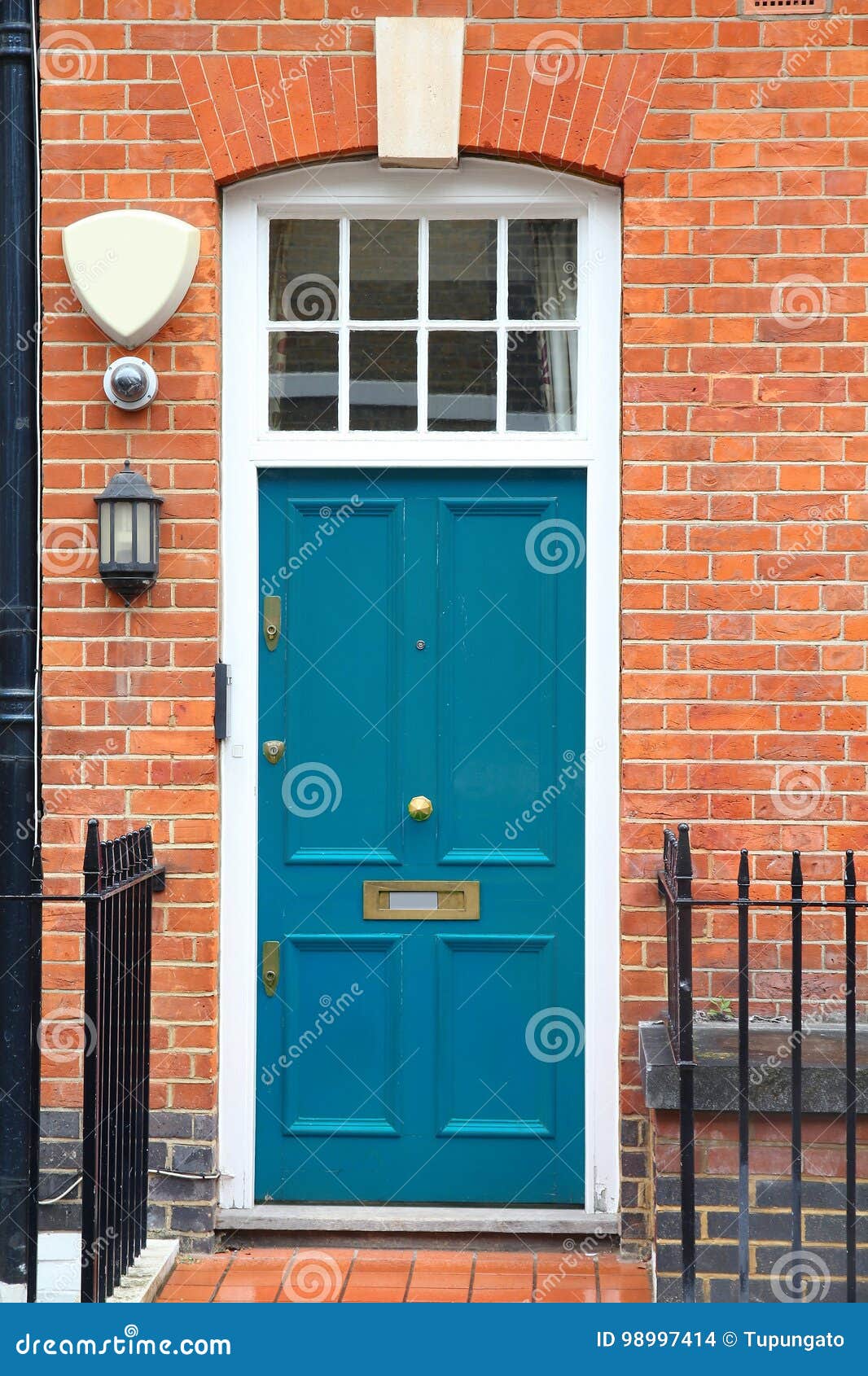 London door stock photo. Image of entrance, georgian - 98997414