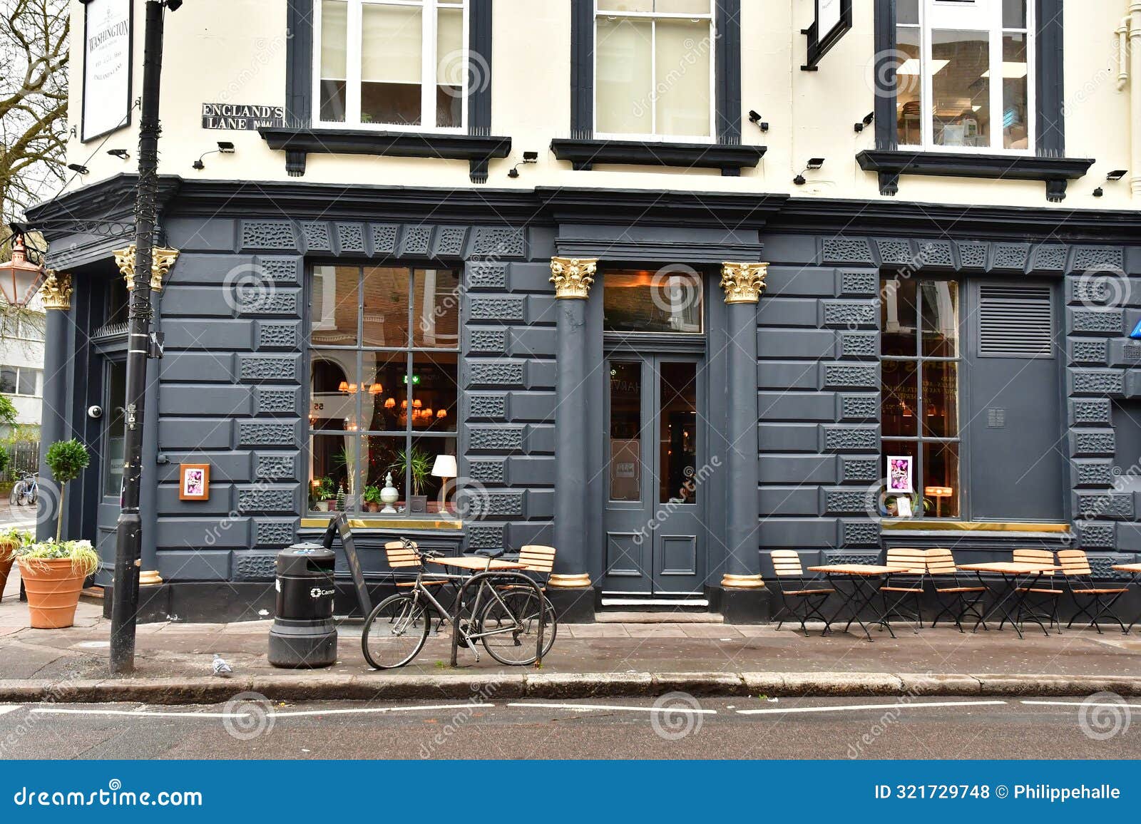 London, England - December 15 2023 : Belsize Park District Editorial ...