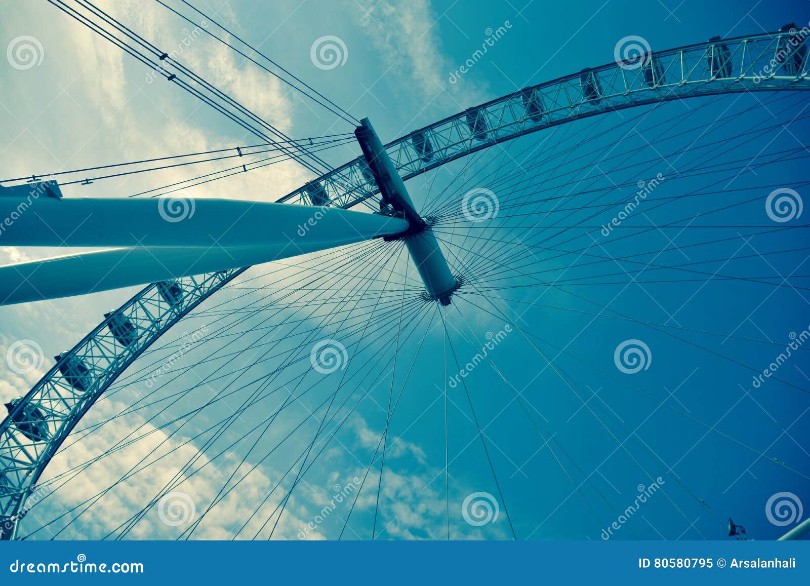 London Eye Deconstructed editorial image. Image of ferriswheel - 80580795