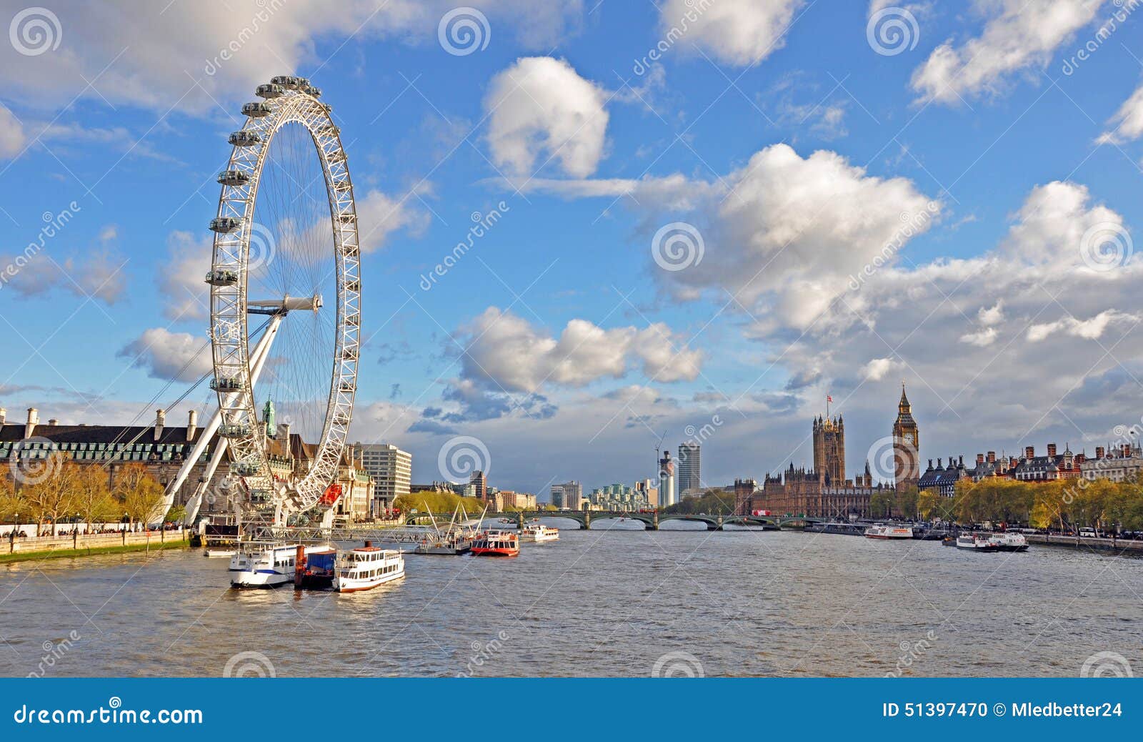London Eye Ferris Wheel editorial image. Image of landmark - 51397470
