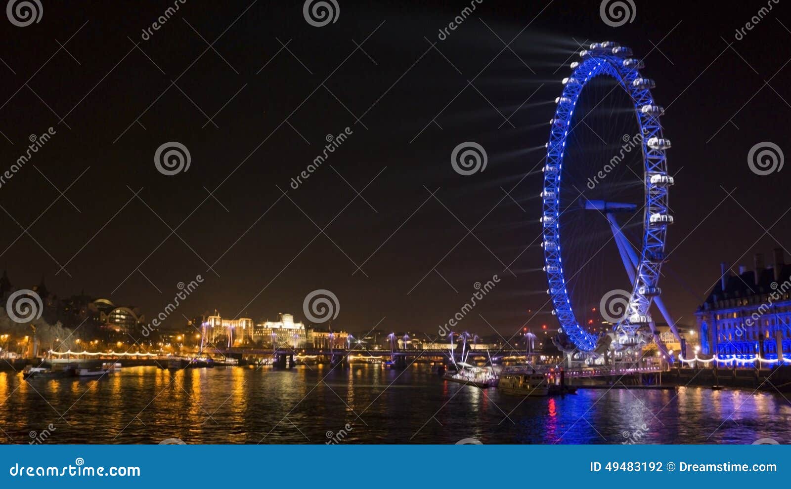 London Eye - LDN editorial photography. Image of cool - 49483192
