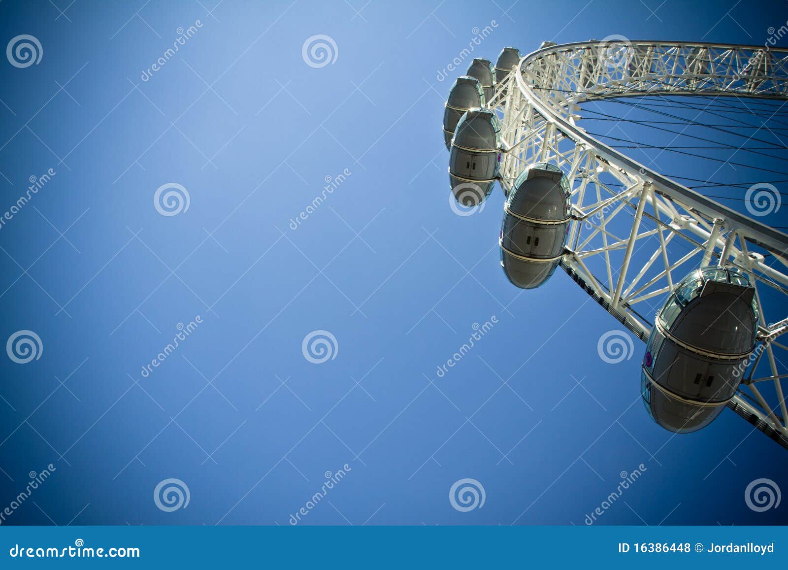 London Eye Millenium Wheel editorial stock photo. Image of london ...