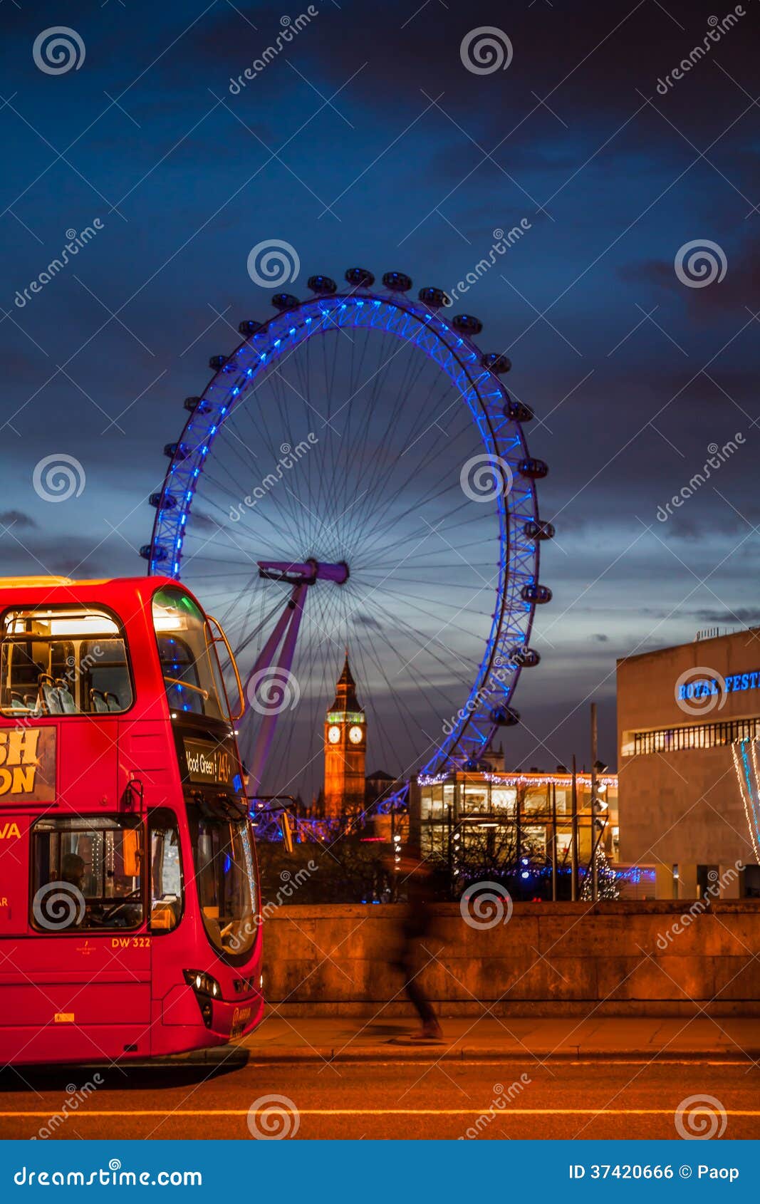 London Eye at sunset editorial photo. Image of cityscape - 37420666
