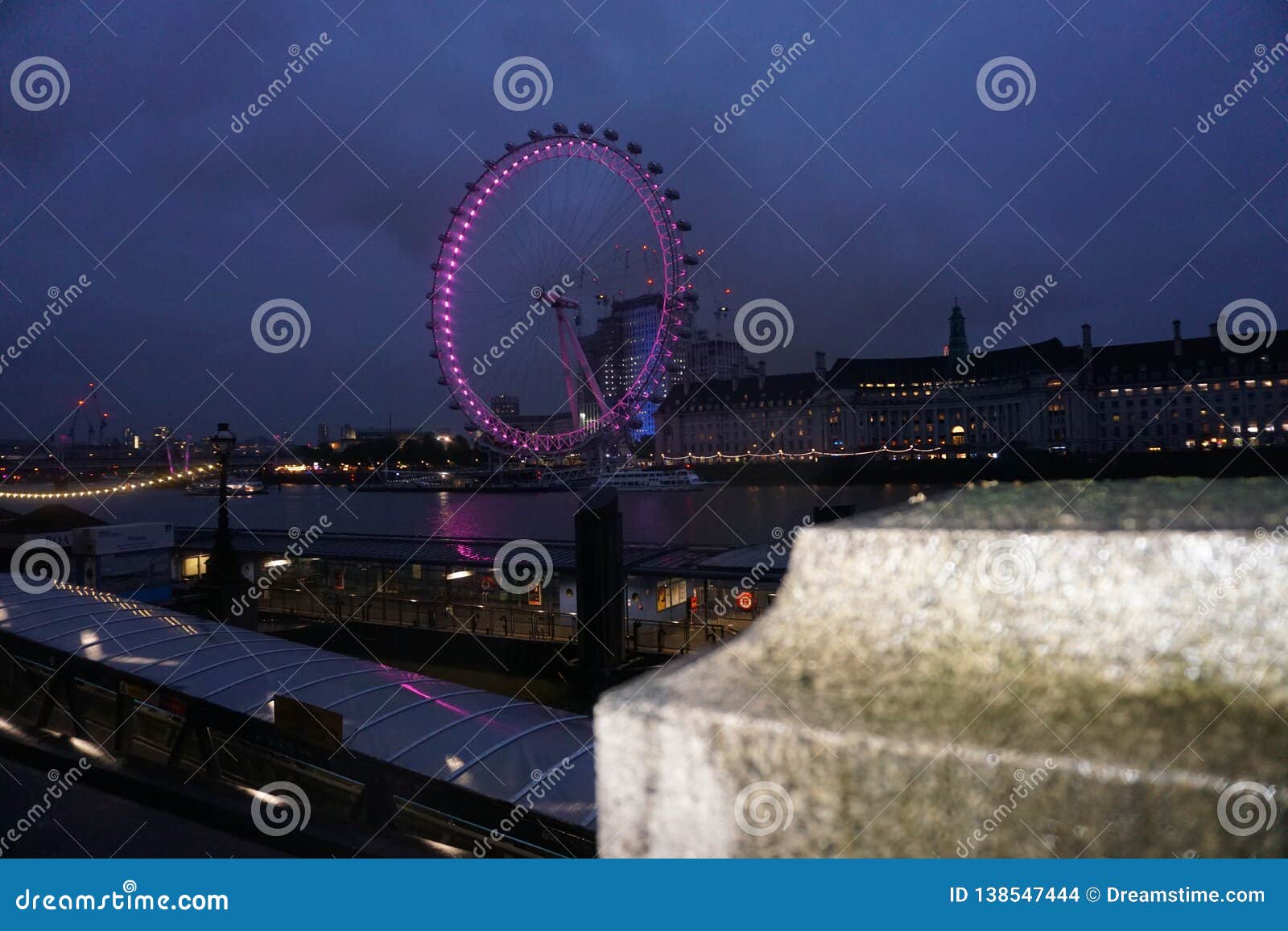 London-Eye Wheel of the All-Seeing Sight Editorial Stock Image - Image ...