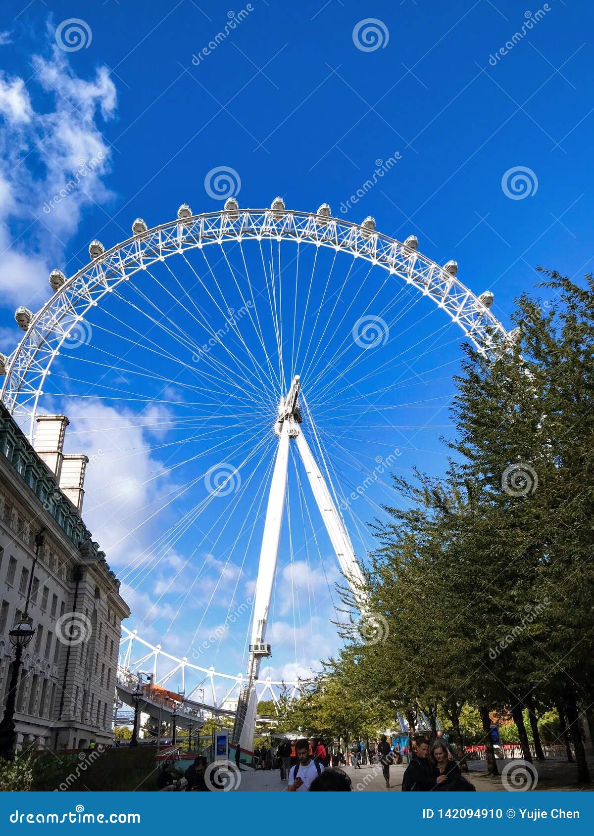 London Eye Wheel Editorial Image | CartoonDealer.com #142094910