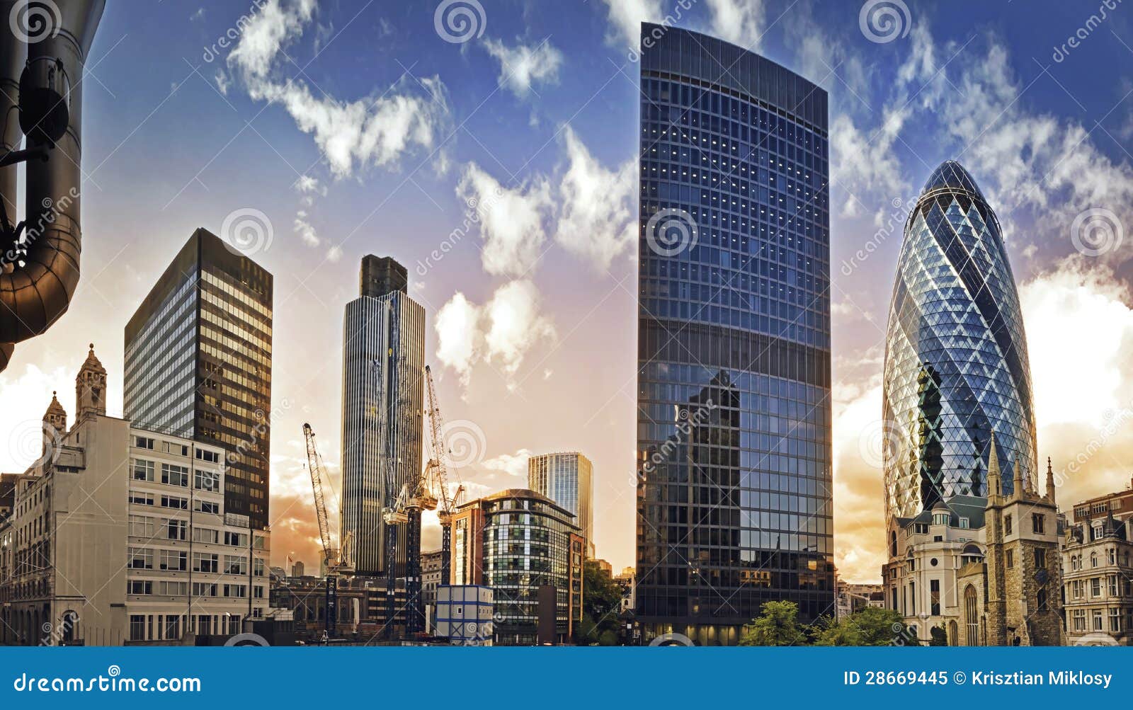 London financial district stock image. Image of exterior - 28669445