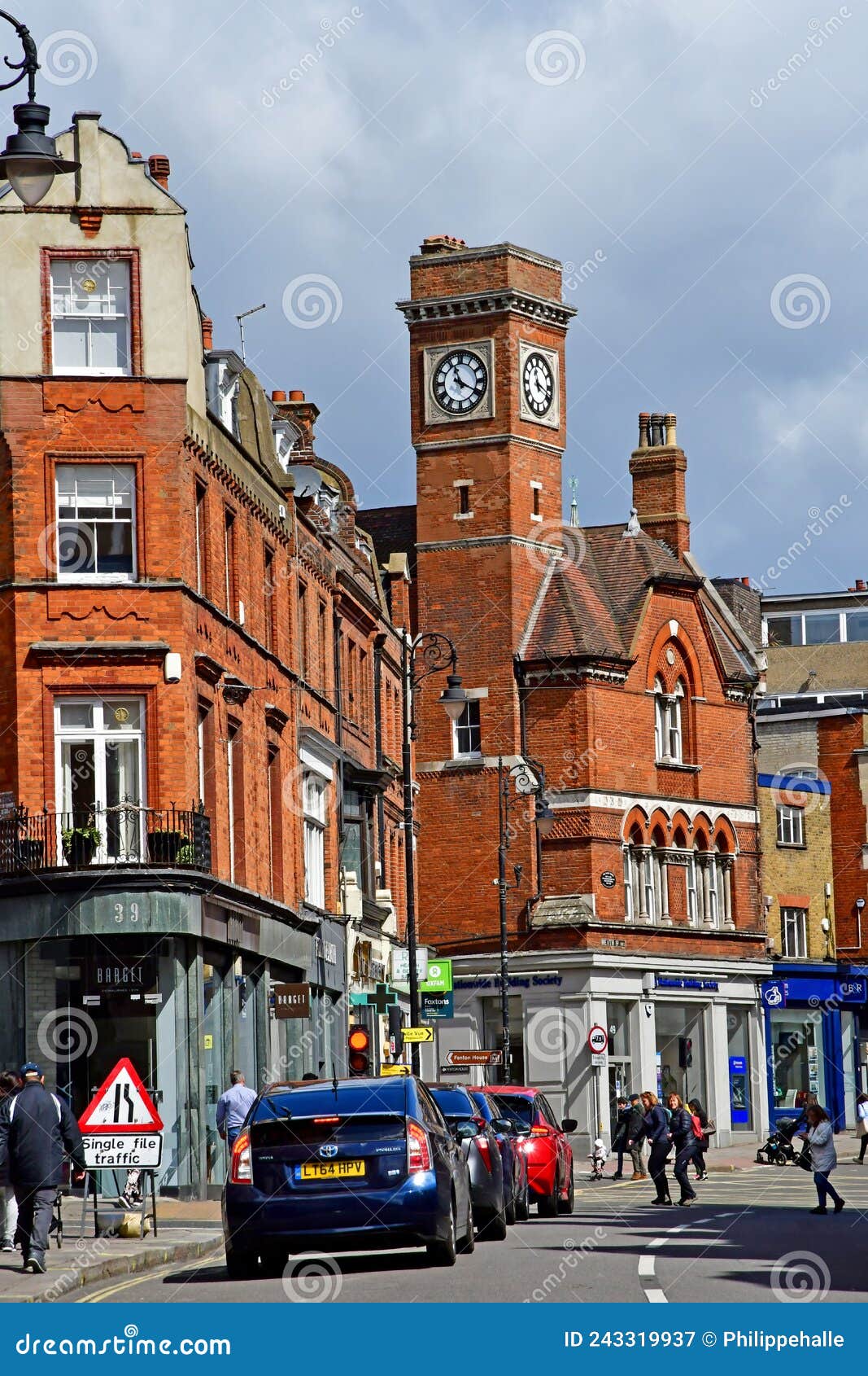 London; Hampstead, England - May 5 2019 : Hampstead District Editorial ...