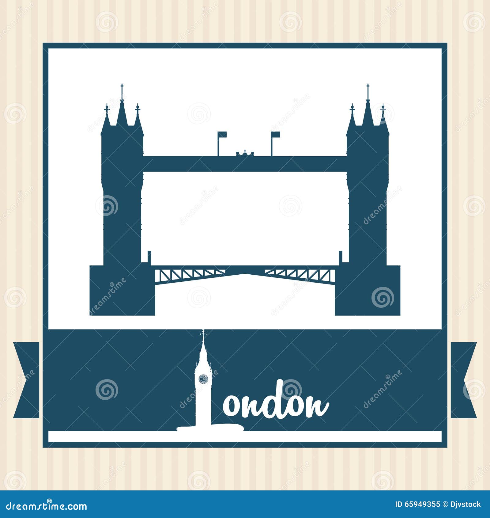 London icon design stock vector. Illustration of bridge - 65949355