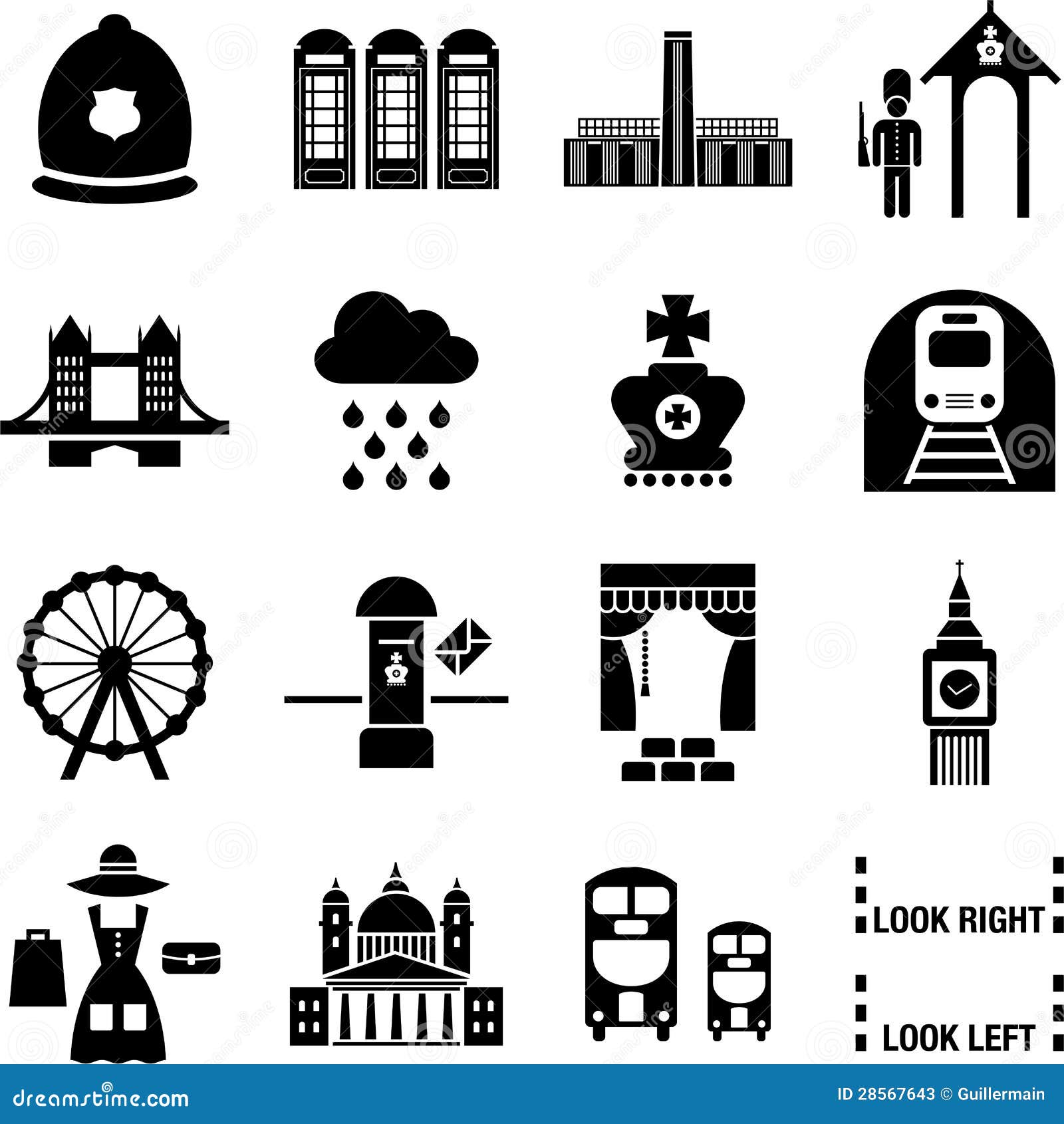 London icons stock vector. Illustration of london, email - 28567643