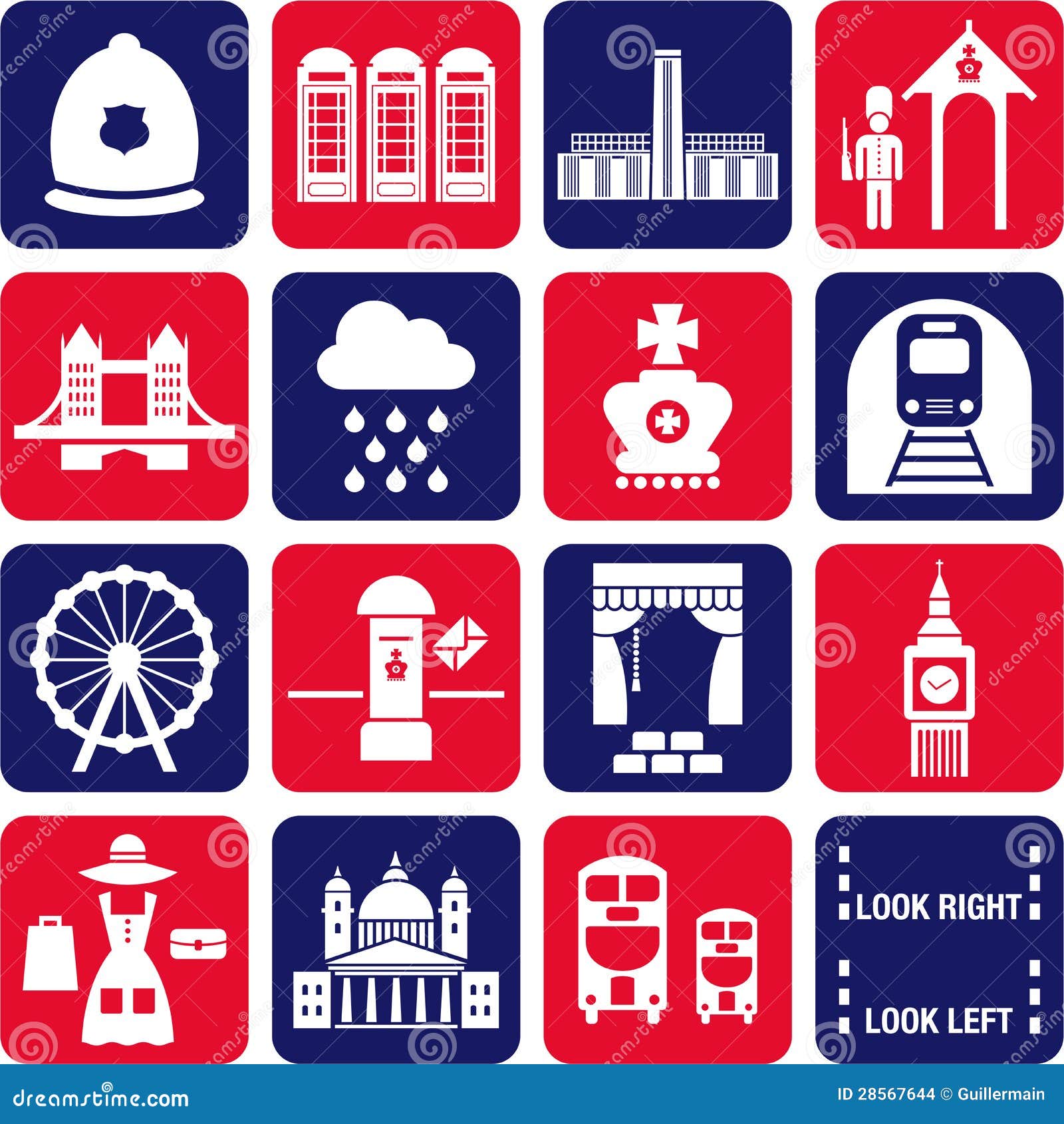 London icons stock vector. Illustration of graphic, group - 28567644