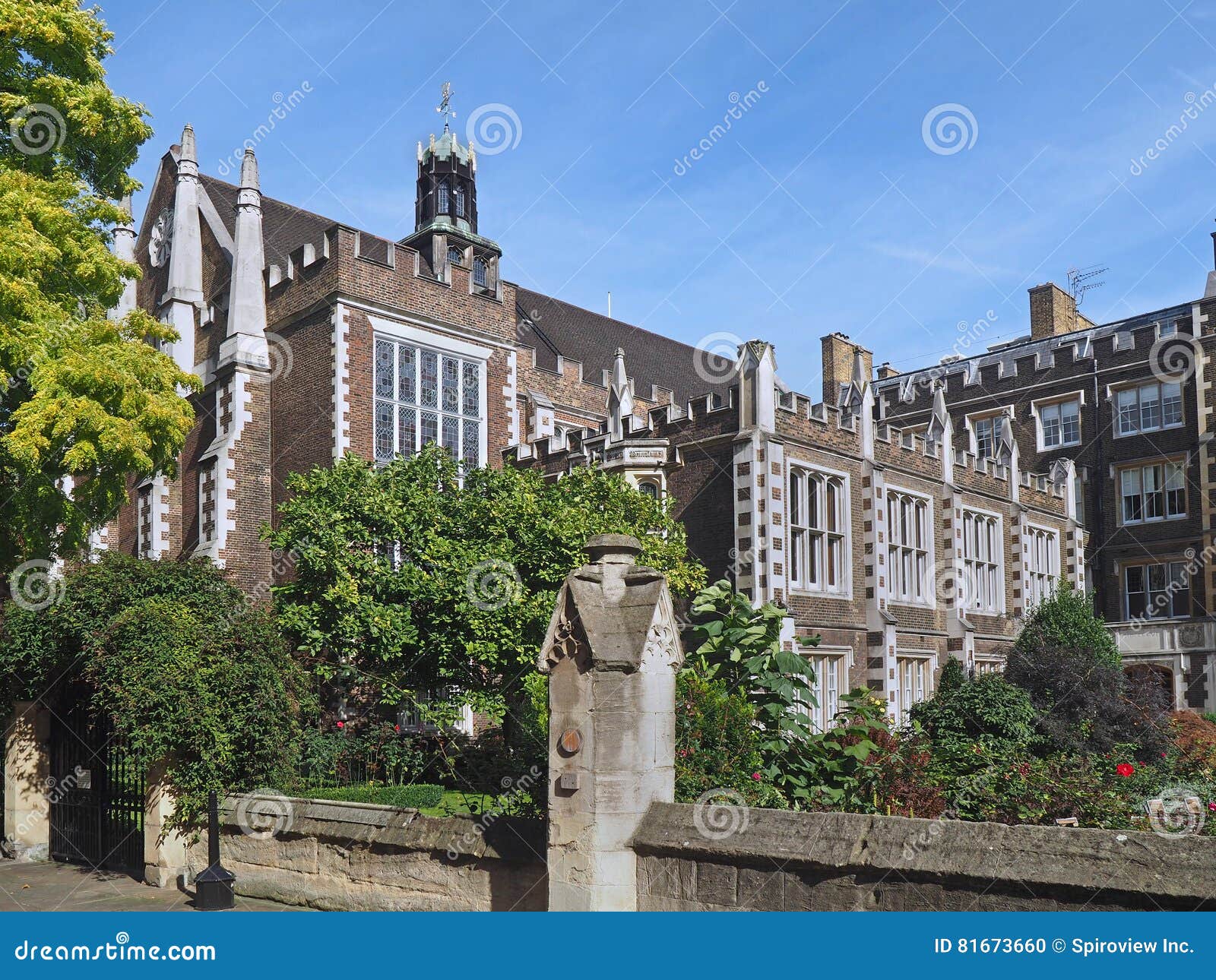 London, Inner Temple Hall stock photo. Image of london - 81673660