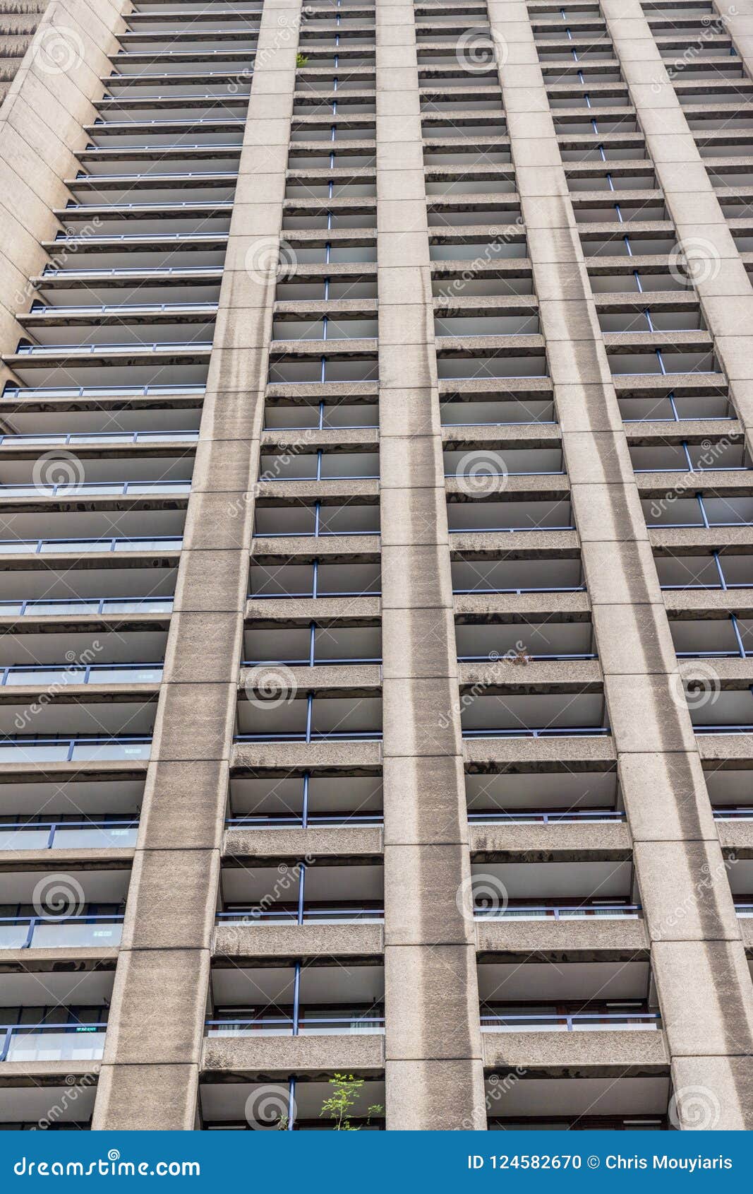 A Typical View in the Barbican Area in London Editorial Image - Image ...