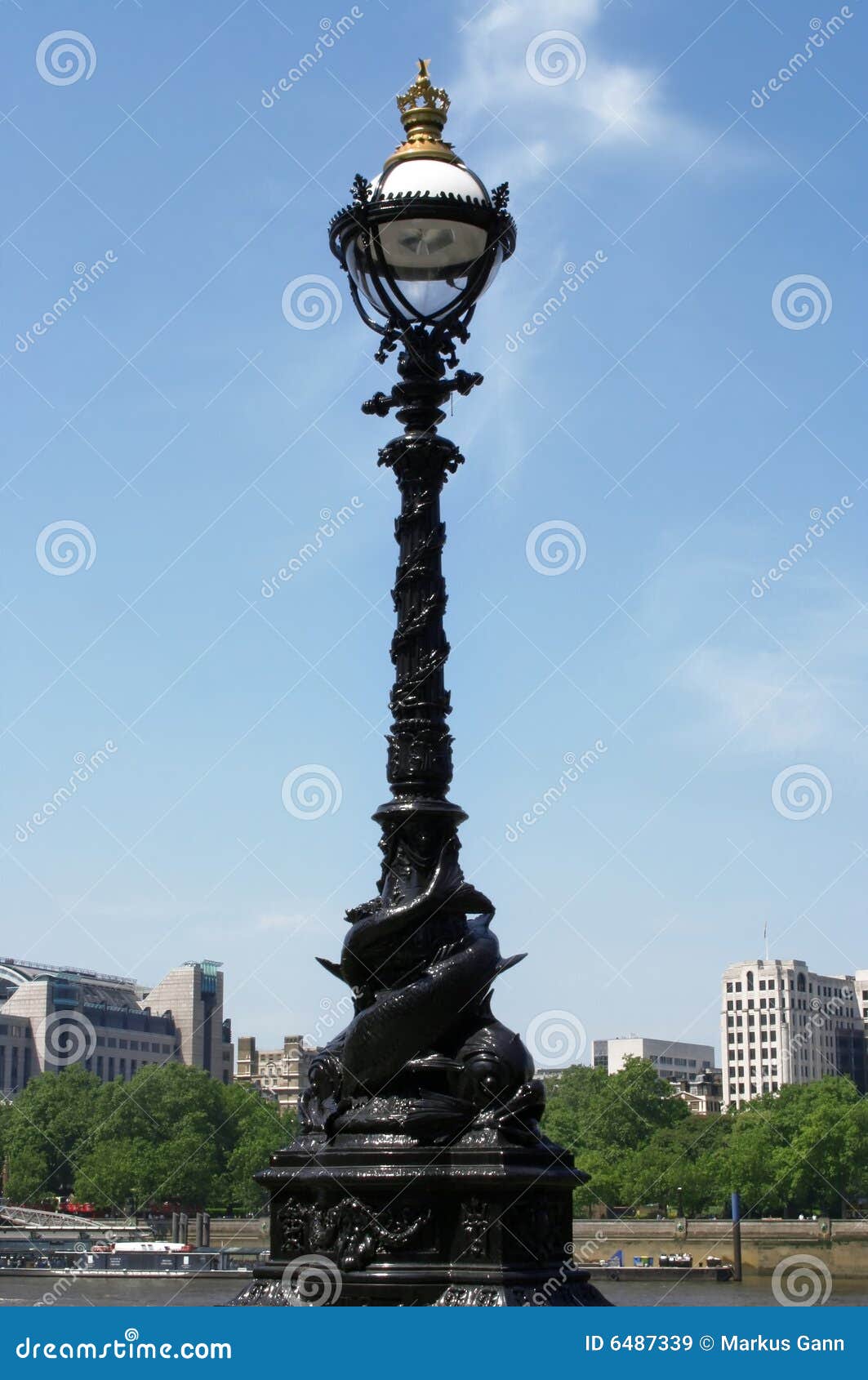 London lamp stock image. Image of antique, electric, street - 6487339
