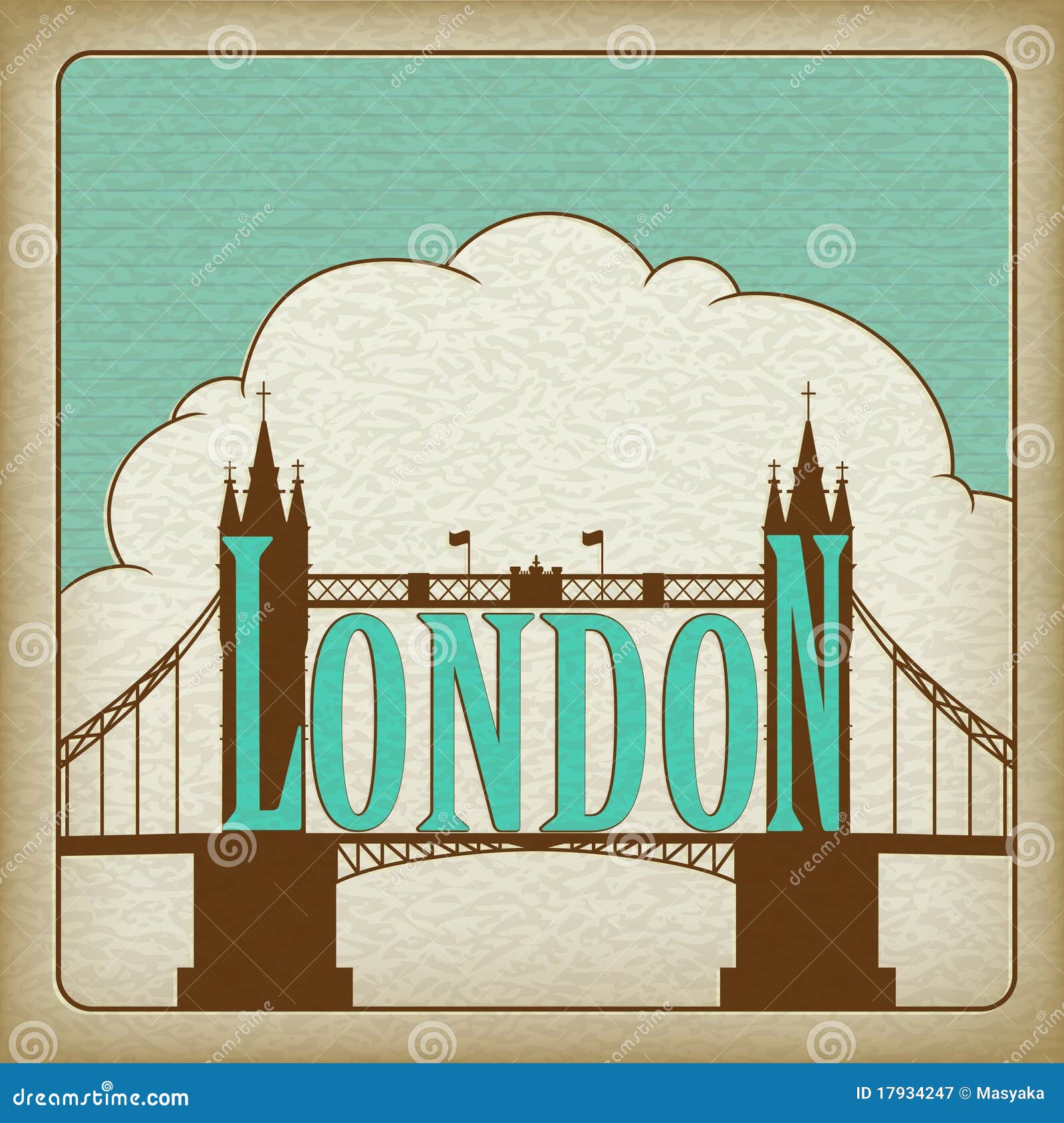 Tower Bridge Icon Vector From England Concept. Thin Line Illustration ...
