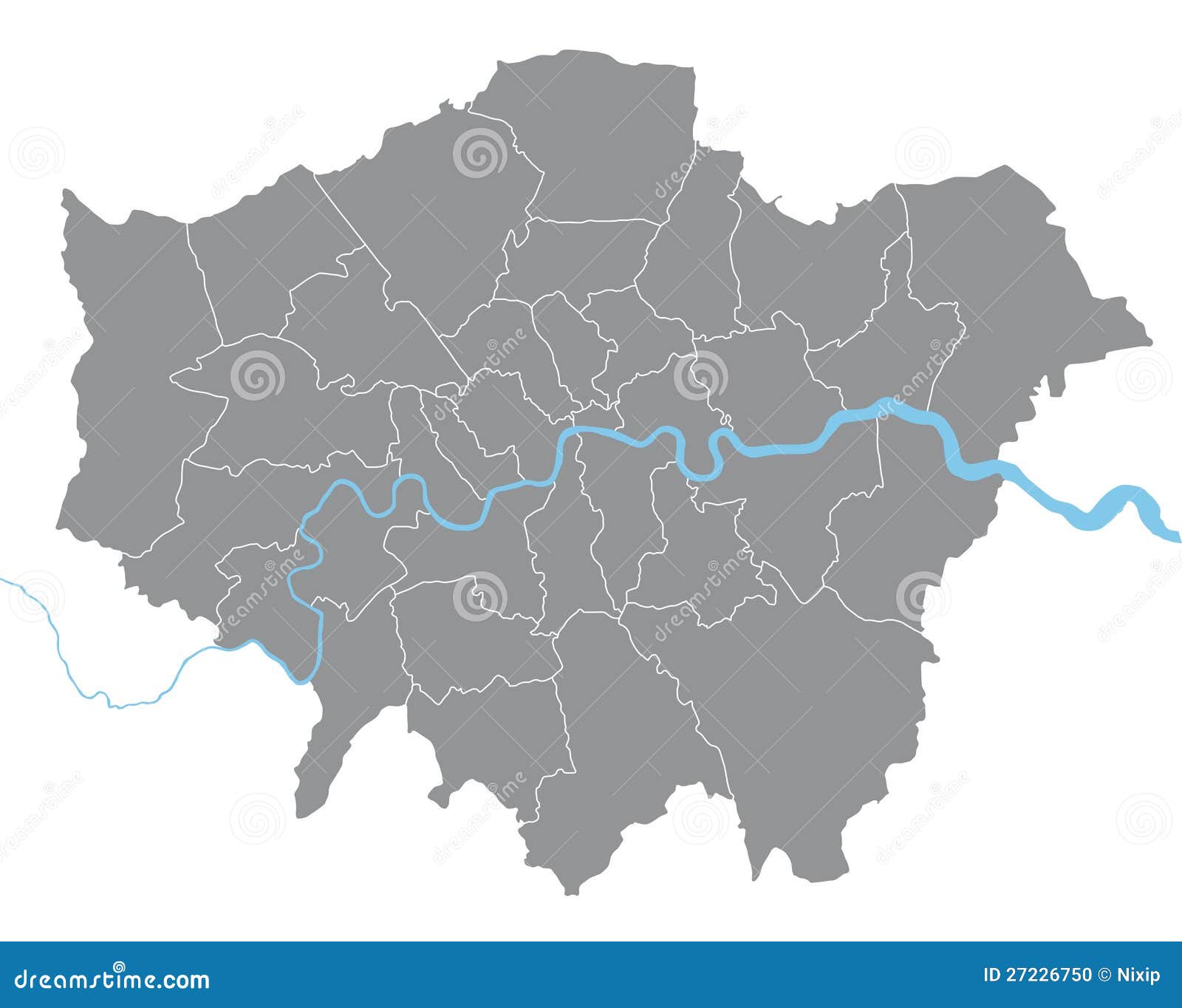 London map stock vector. Illustration of britain, famous - 27226750