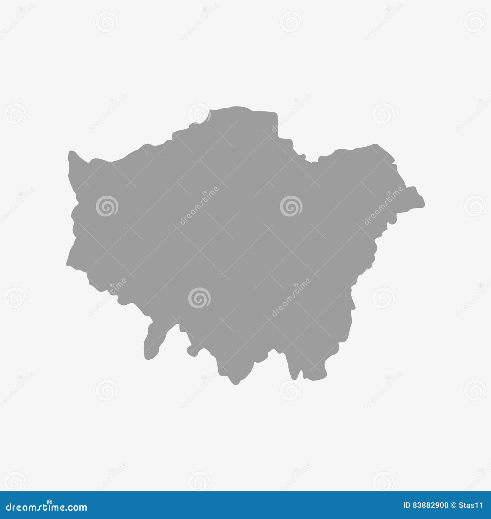 Greenwich, Greater London, United Kingdom High Detail Vector Map ...