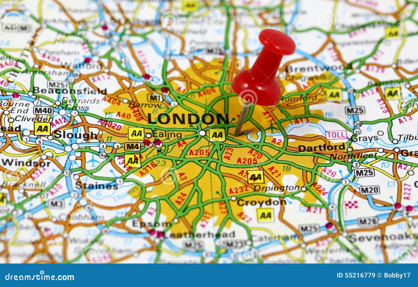 London stock image. Image of great, cartography, england - 55216779