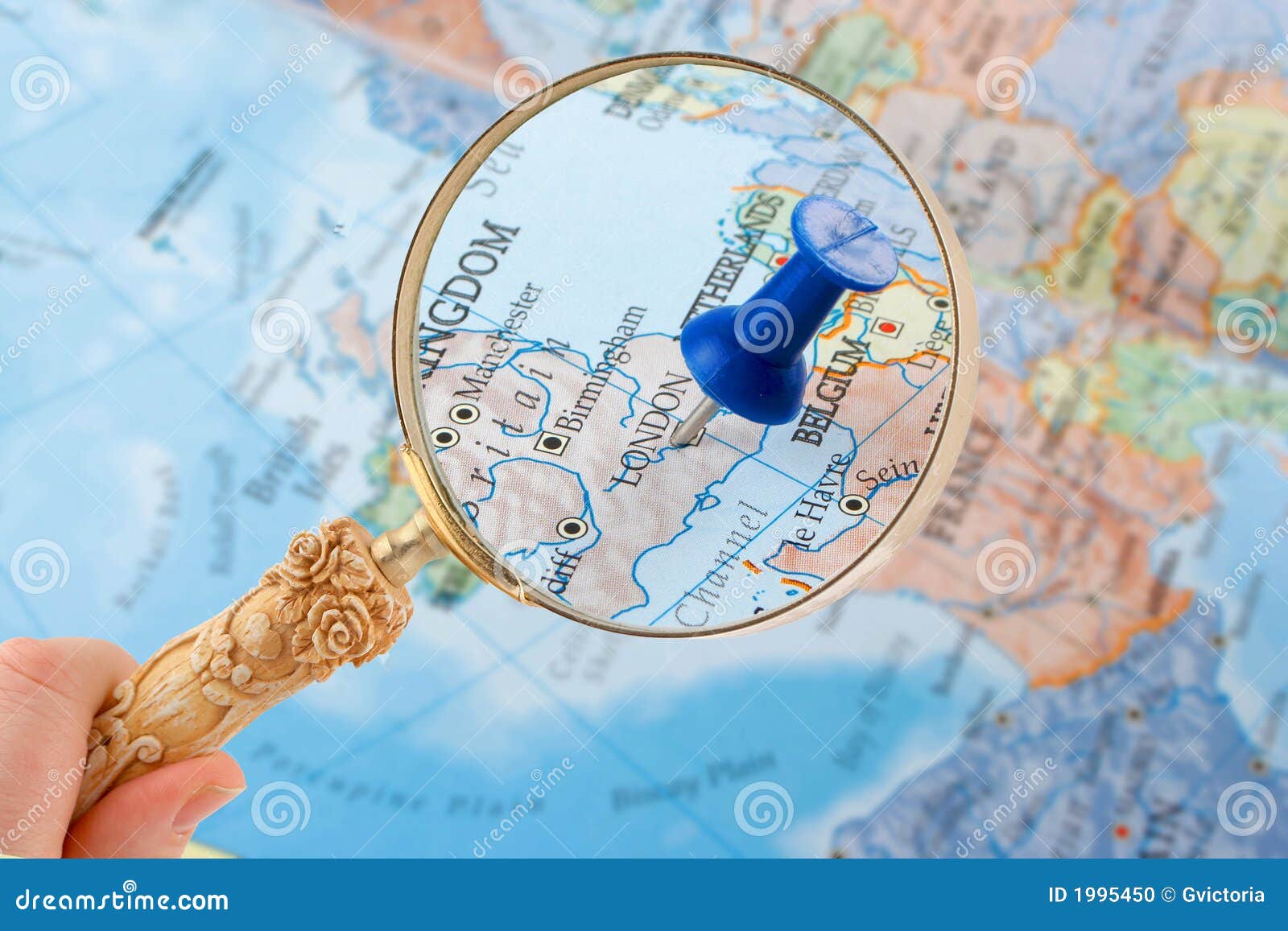 London map tack stock photo. Image of location, britain - 1995450