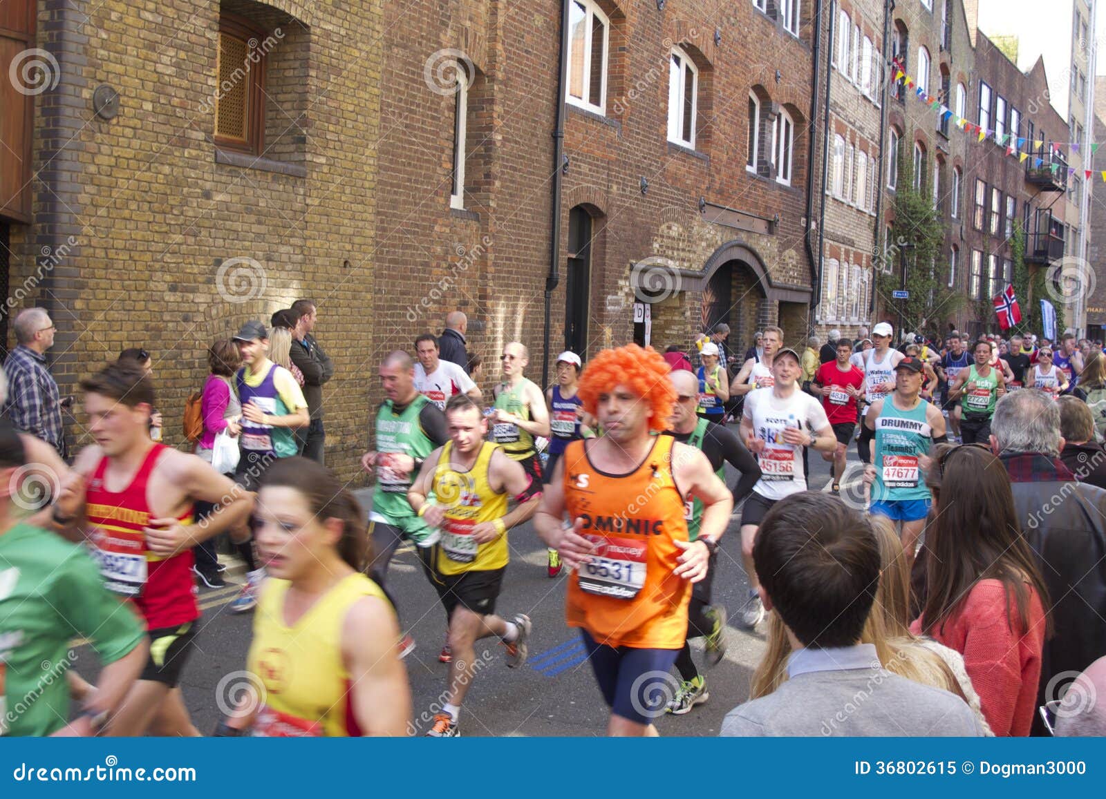 London marathon 2013 editorial image. Image of running - 36802615