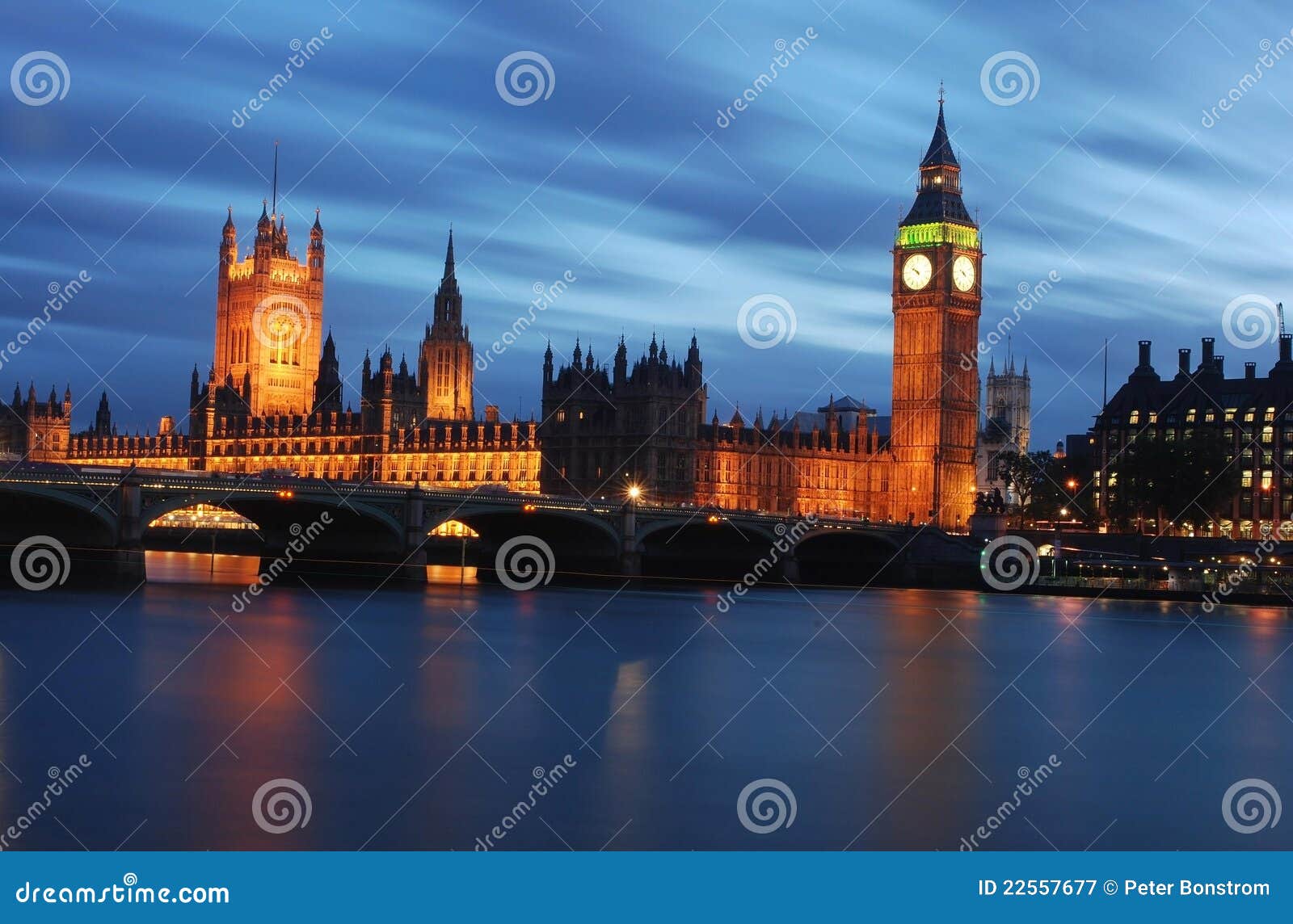 London night skyline stock image. Image of english, river - 22557677
